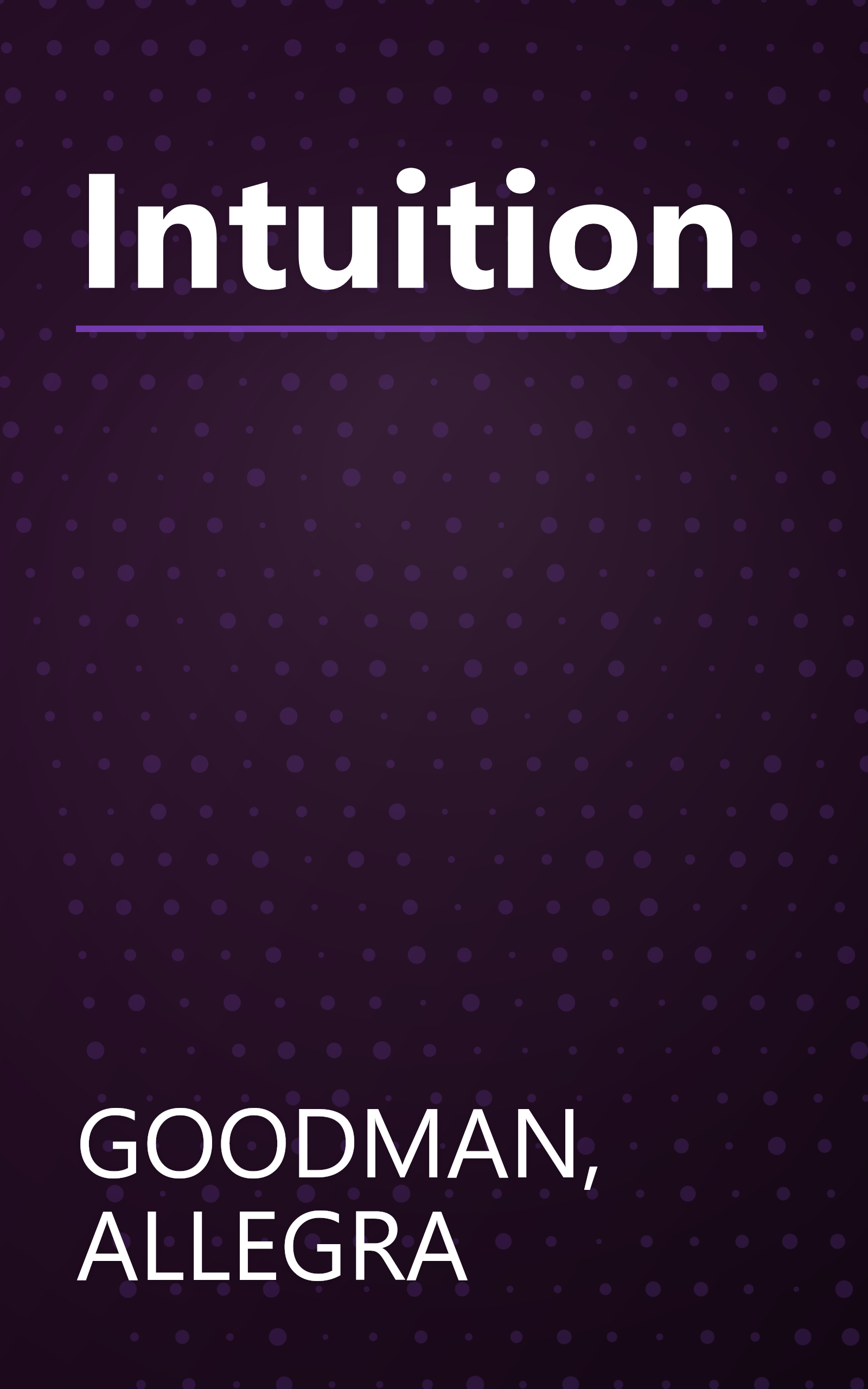 Intuition book cover