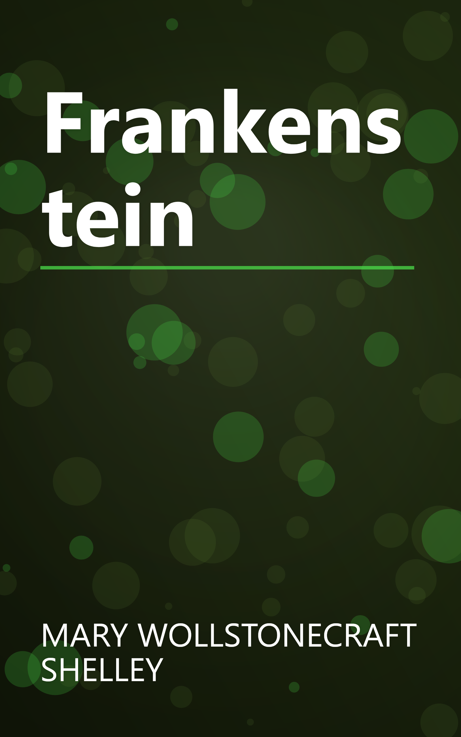 Frankenstein book cover