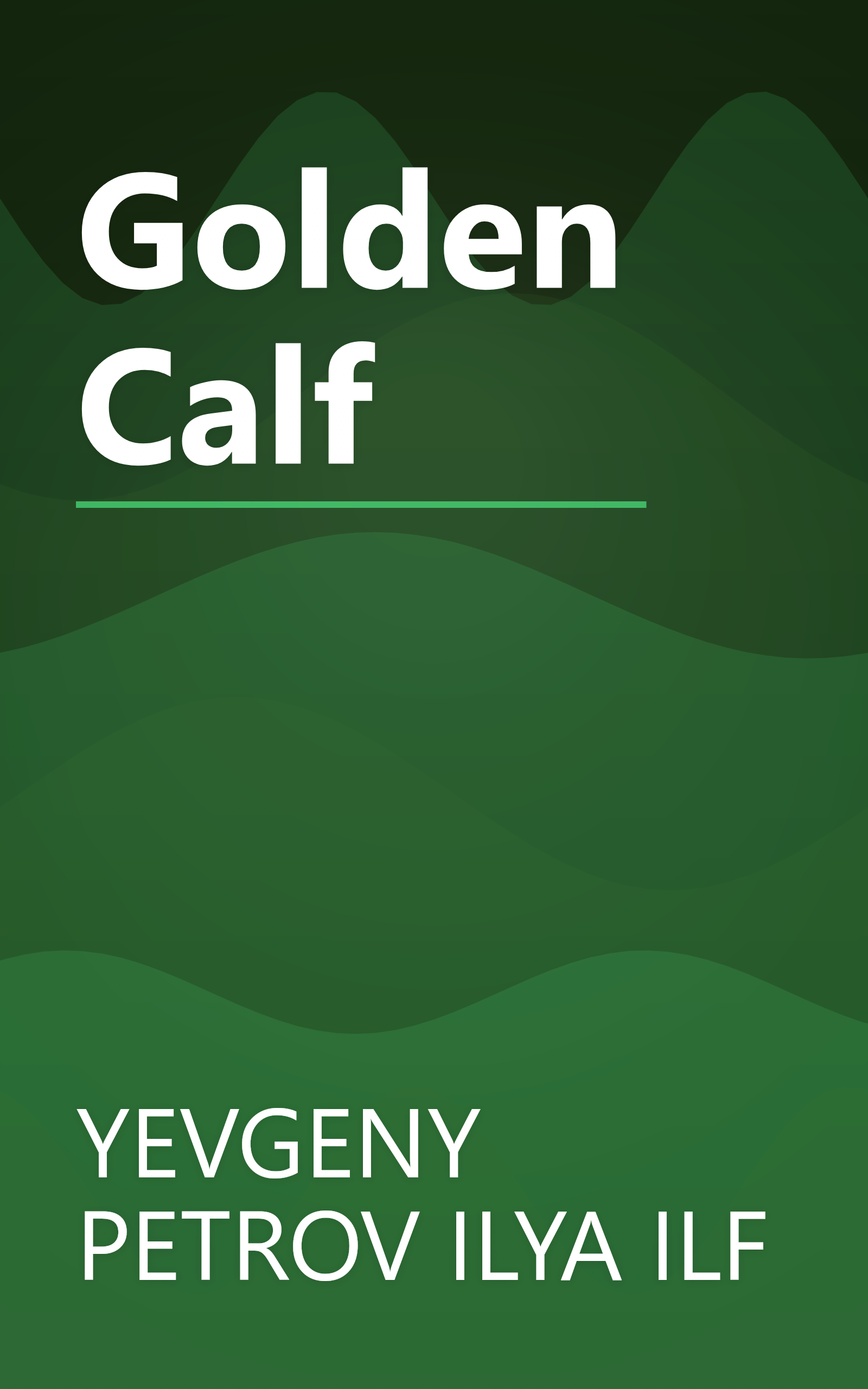 Golden Calf book cover