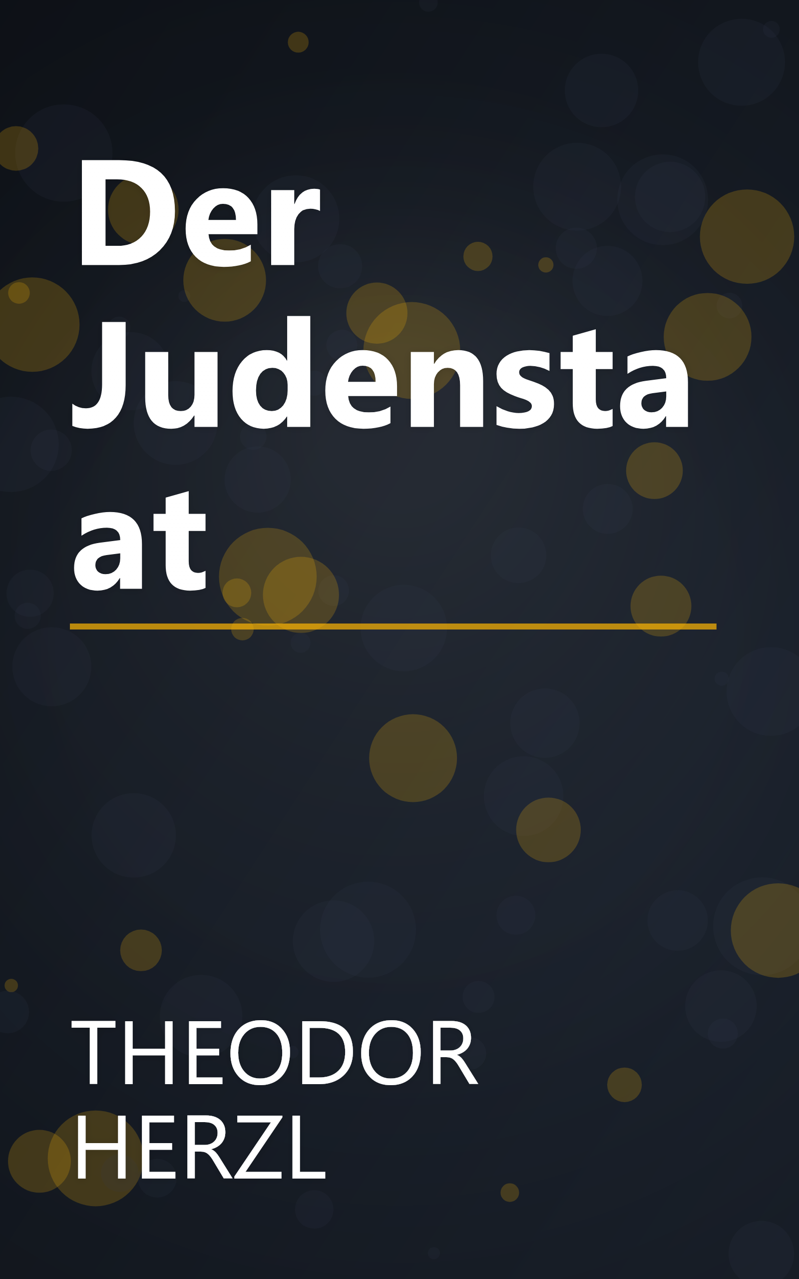 Der Judenstaat book cover