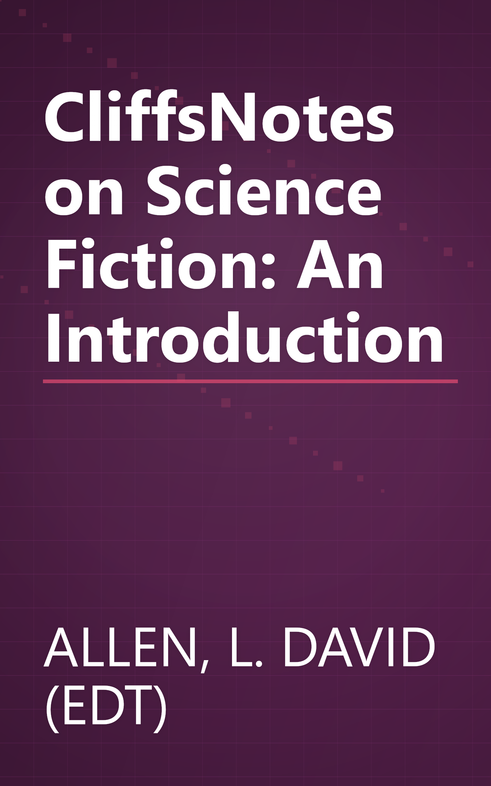 CliffsNotes on Science Fiction: An Introduction book cover