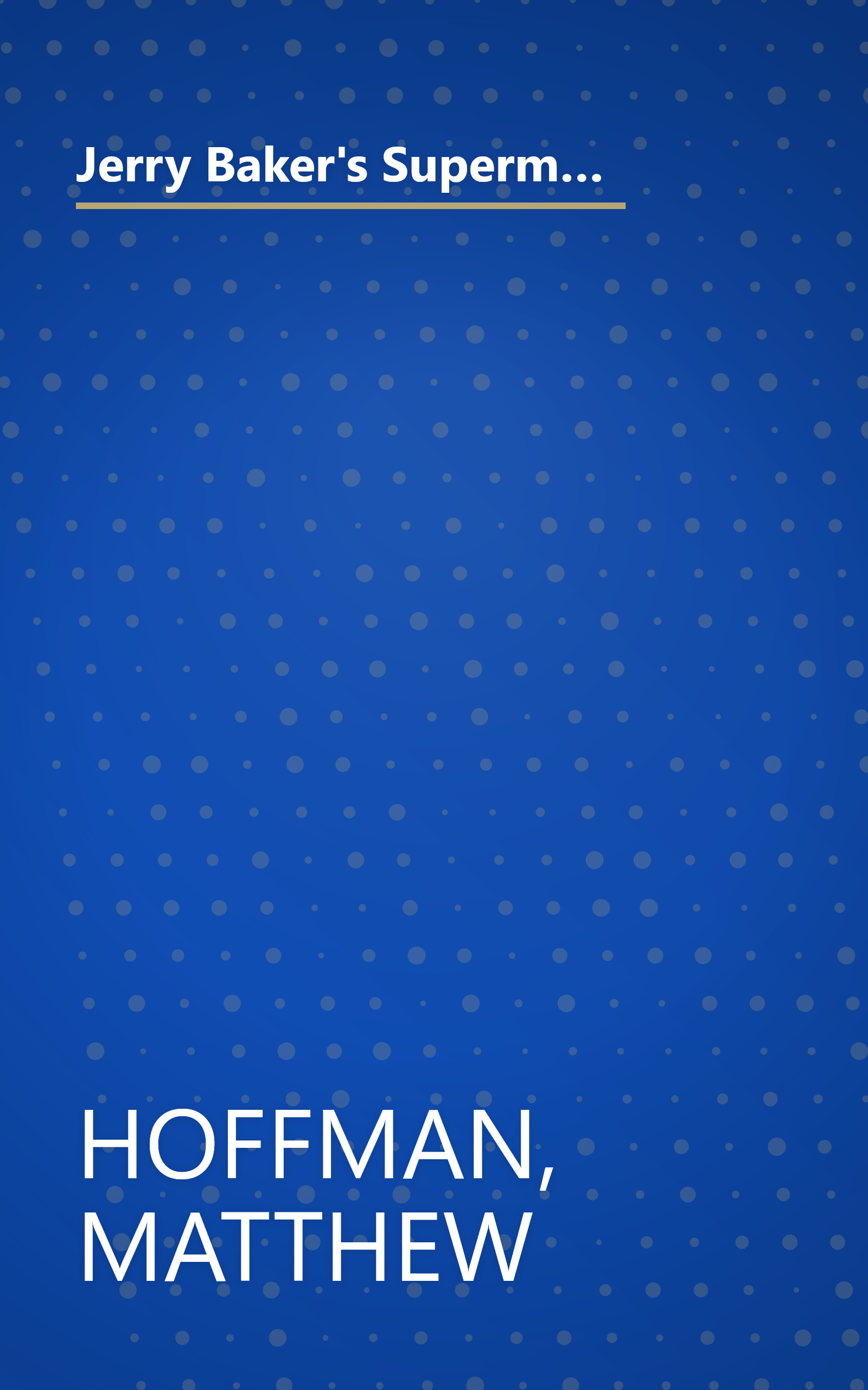 Jerry Baker's Supermarket Super Remedies: 1,649 Shopping Cart Solutions to Ease Everything from an Aching Back and Arthritic Knees to a Grumpy Gut, ... & Much More! (Jerry Baker Good Health series) book cover