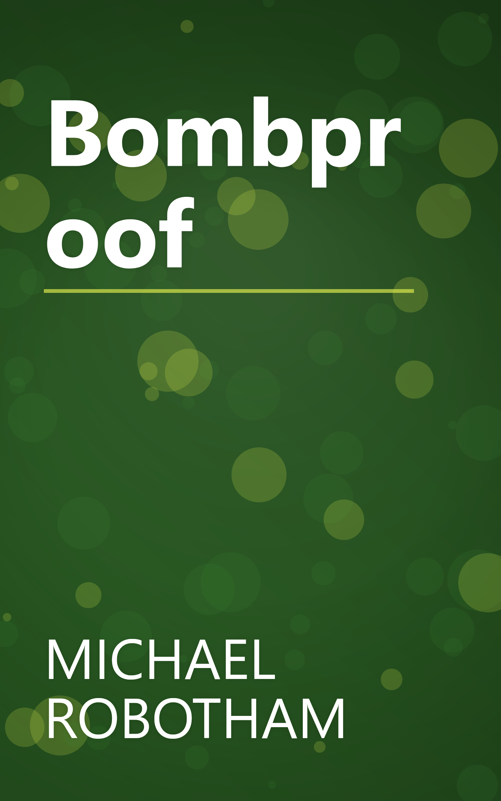 Bombproof book cover