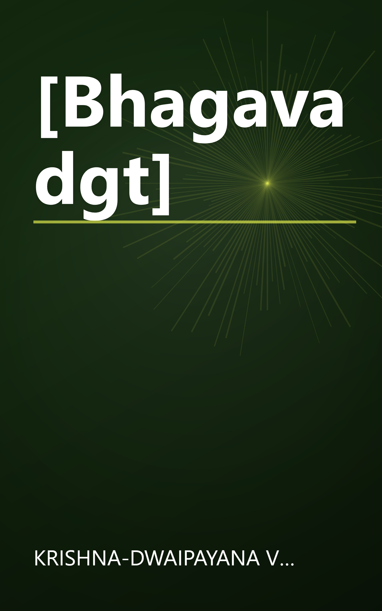 [Bhagavadgt] book cover