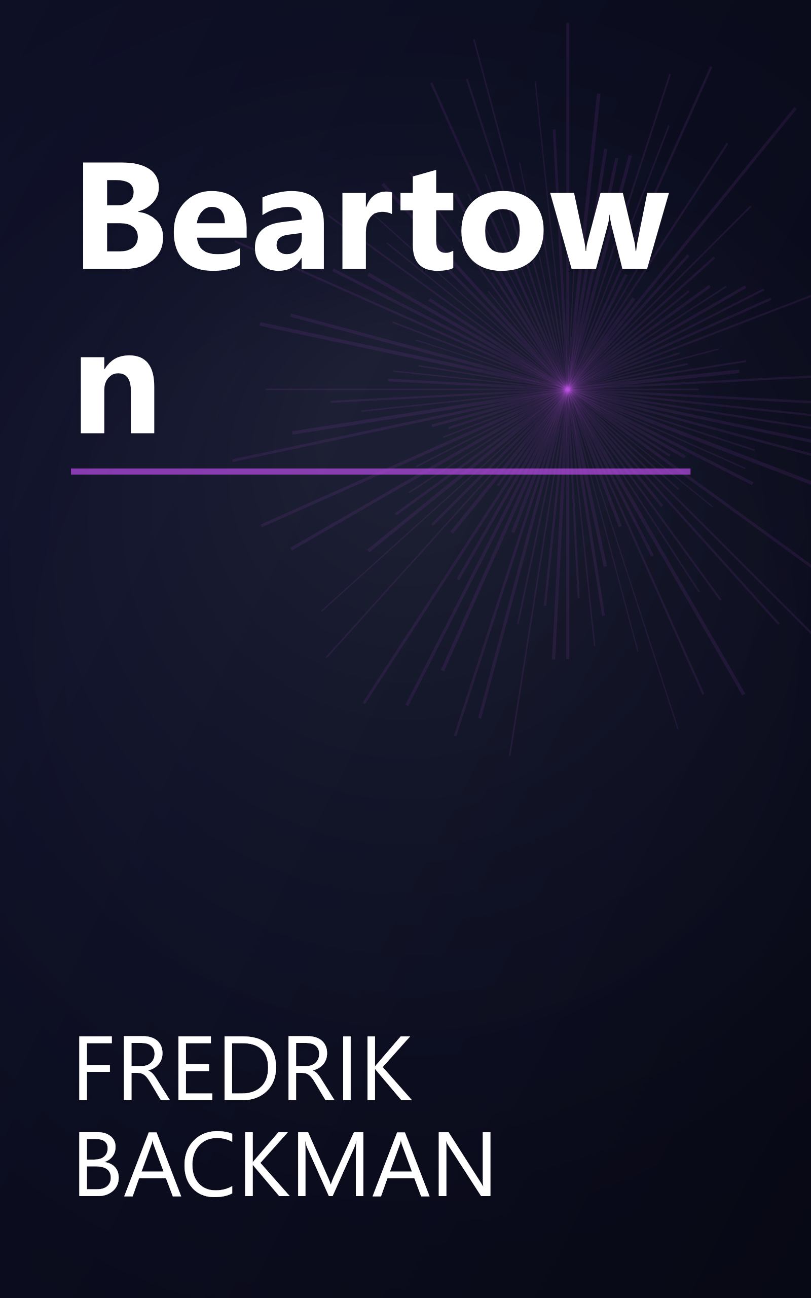 Beartown book cover