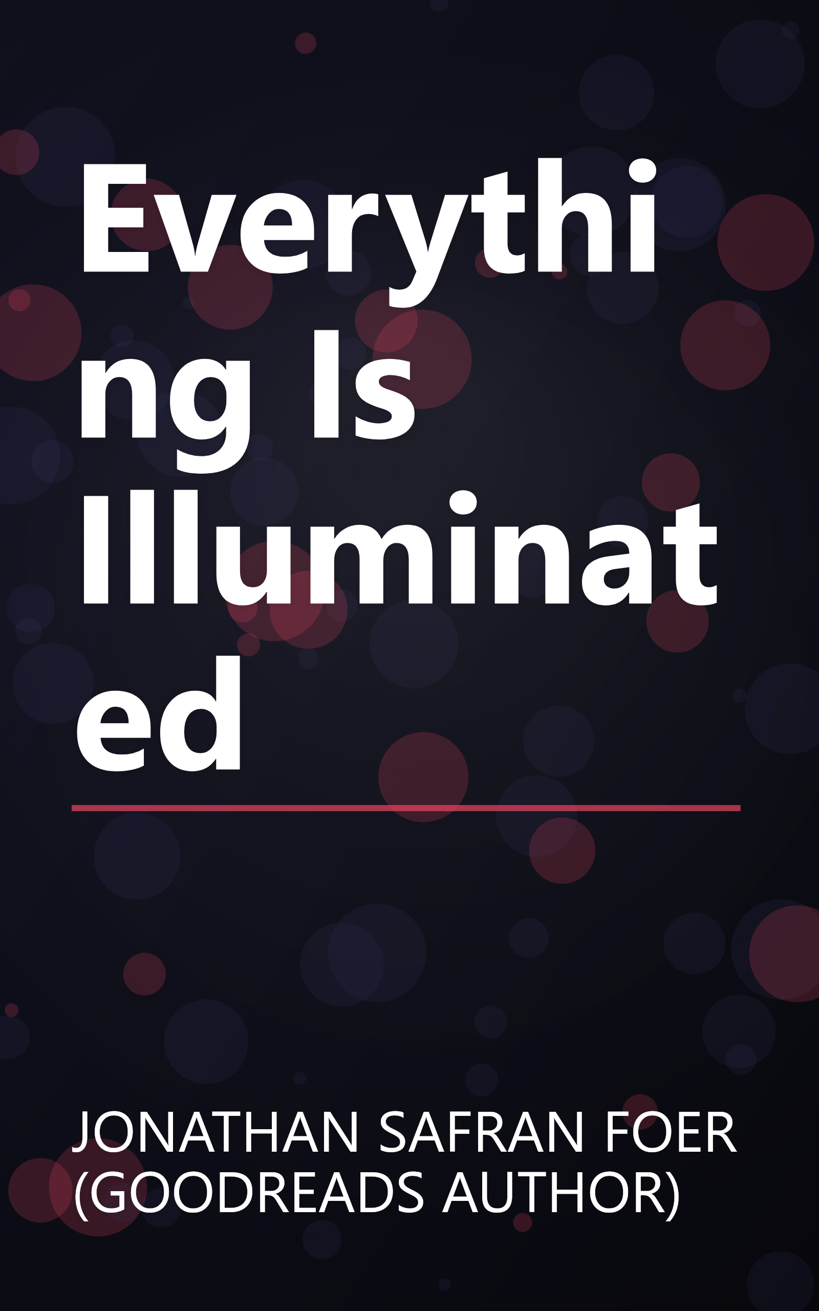 Everything Is Illuminated book cover