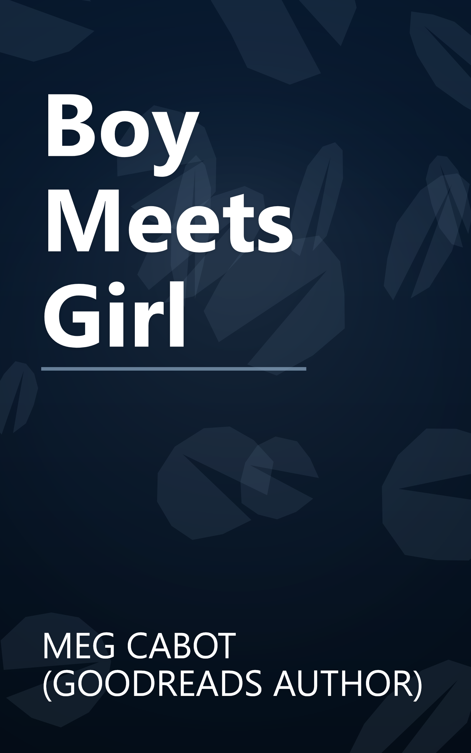 Boy Meets Girl book cover