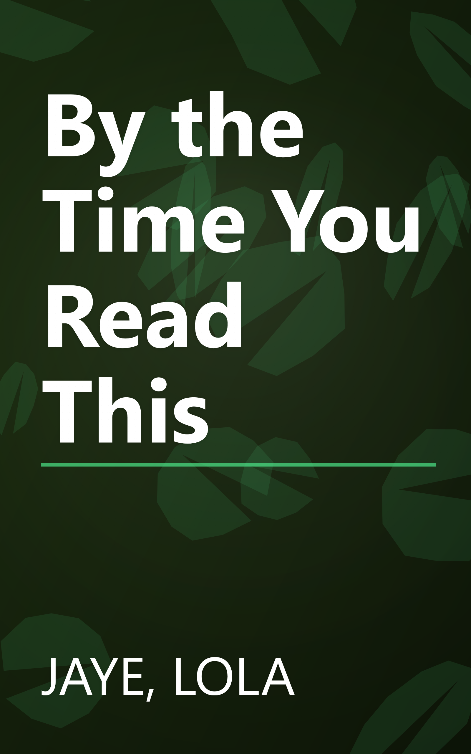 By the Time You Read This book cover