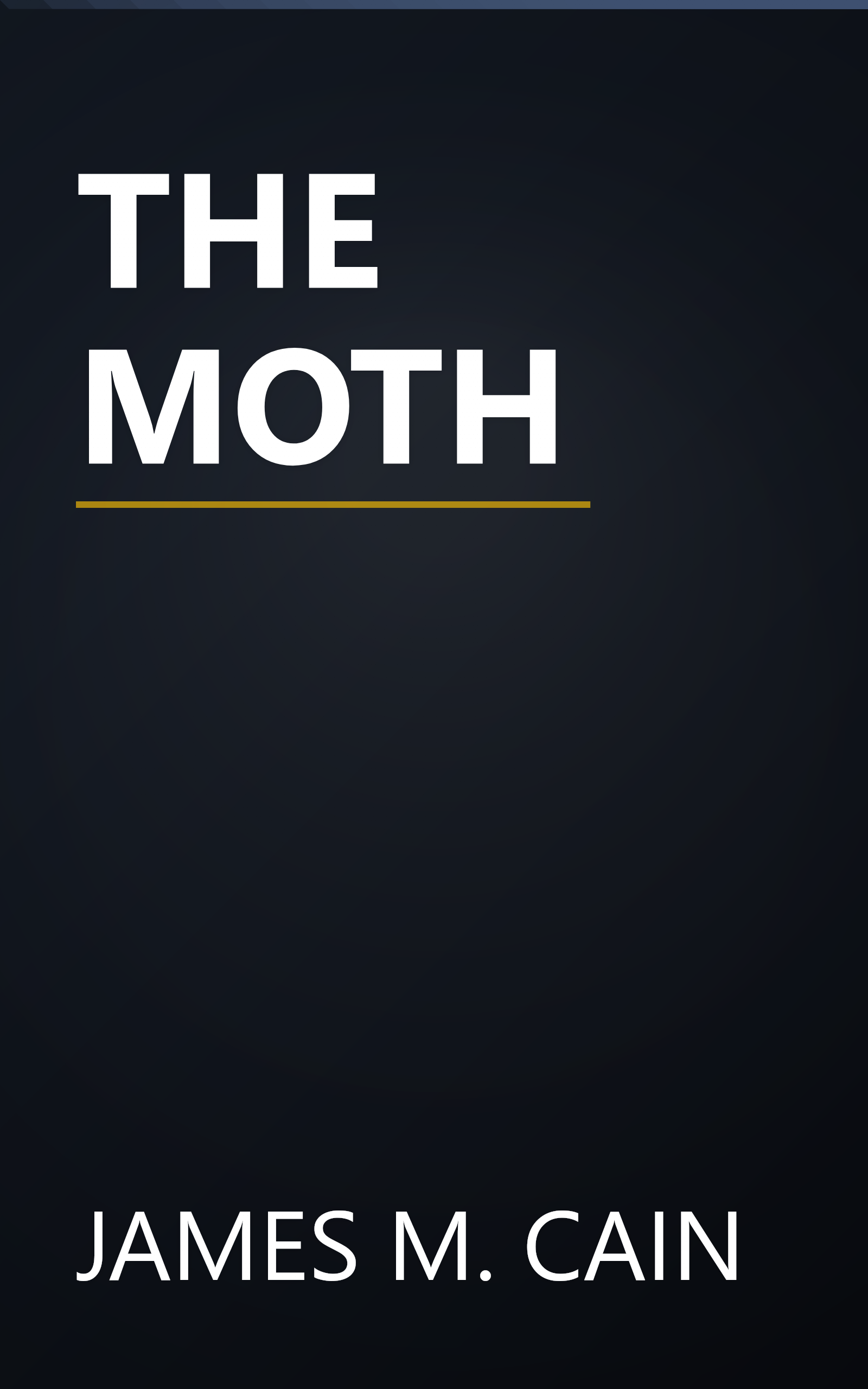 THE MOTH book cover