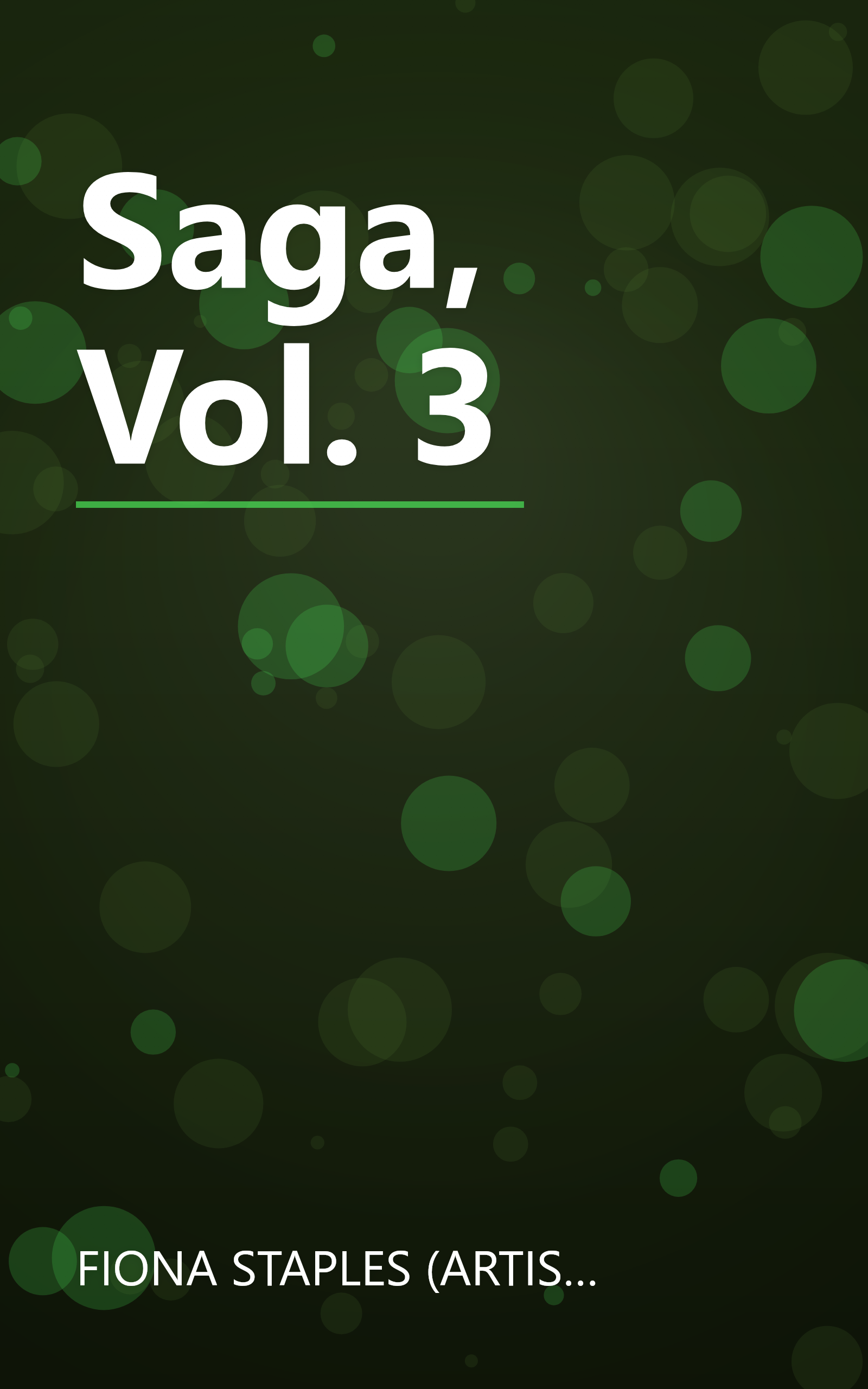 Saga, Vol. 3 book cover