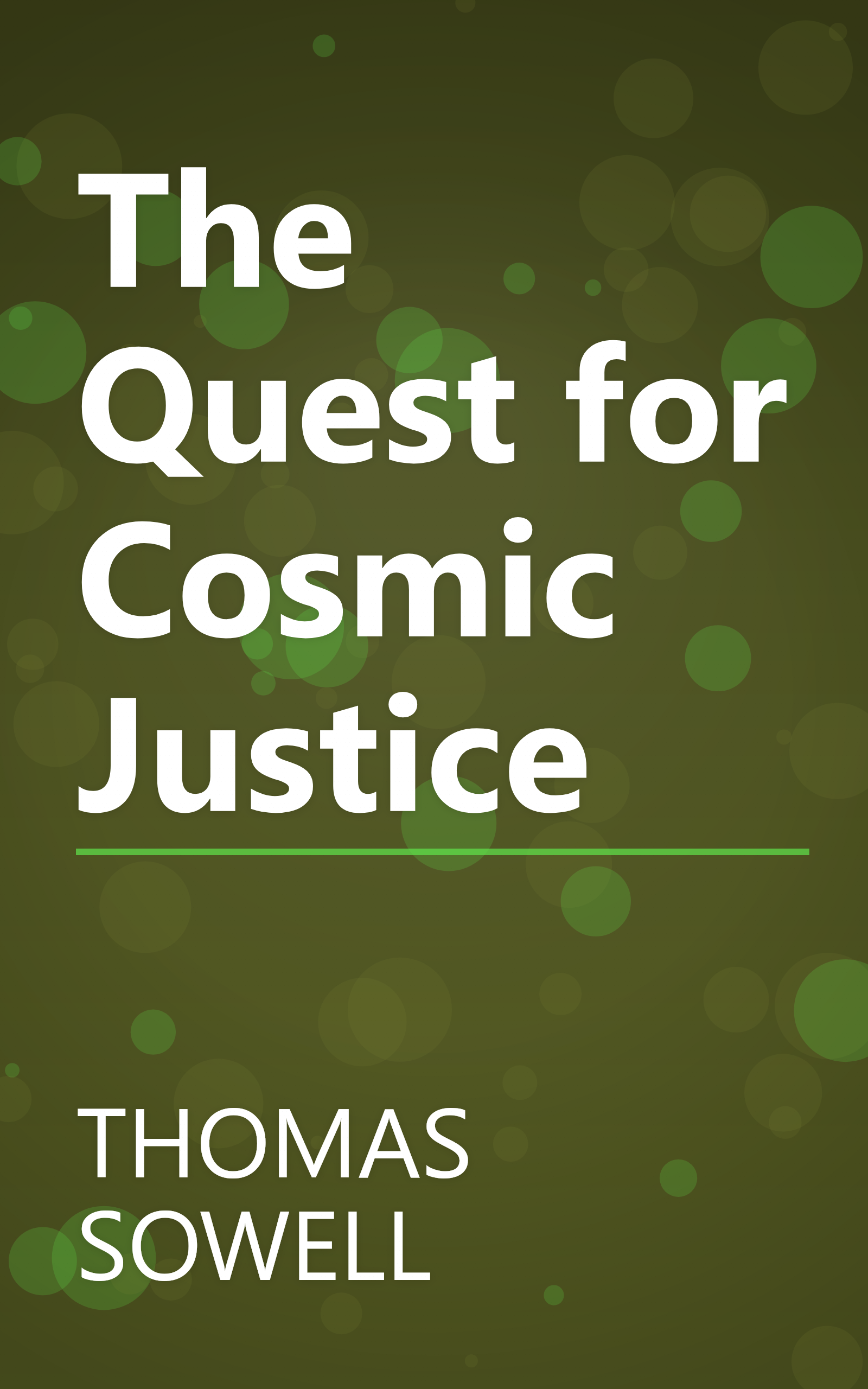 The Quest for Cosmic Justice book cover