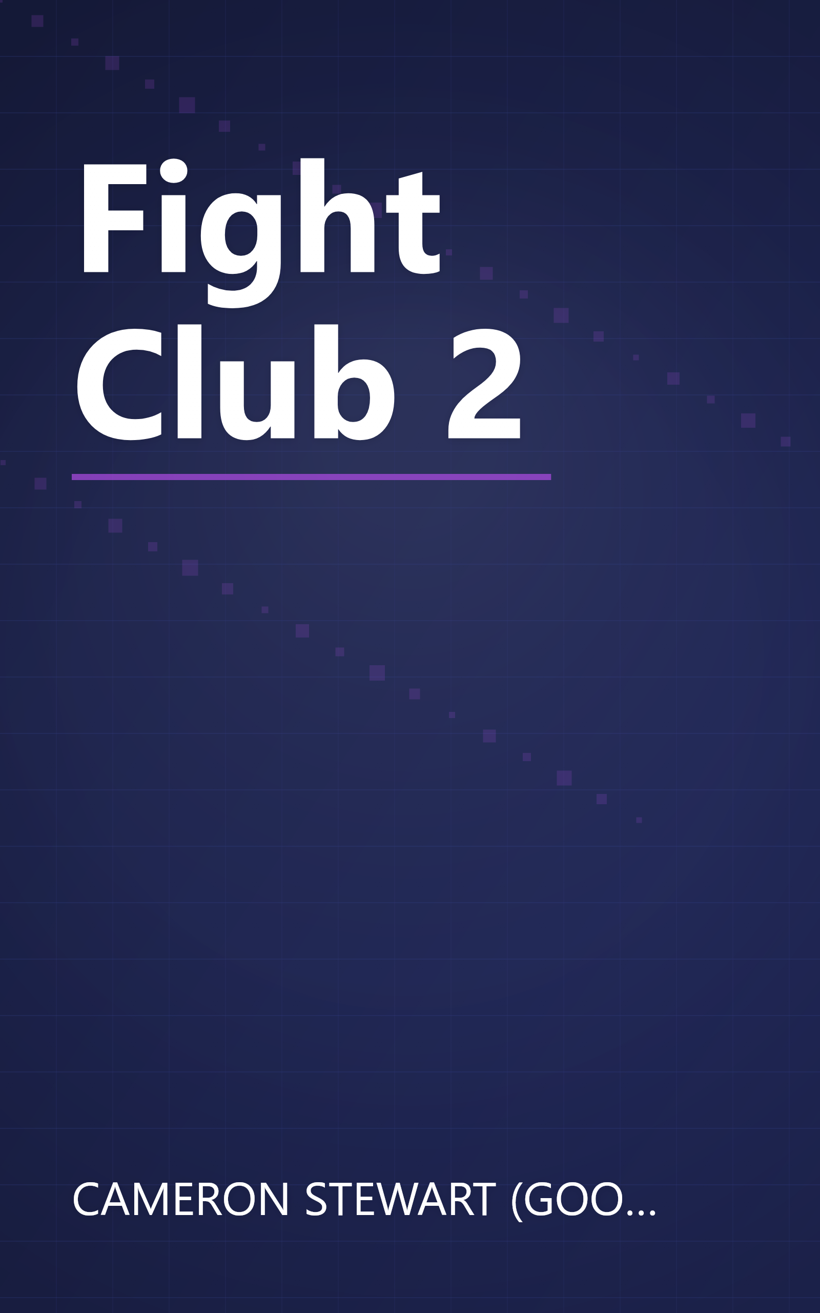 Fight Club 2 book cover
