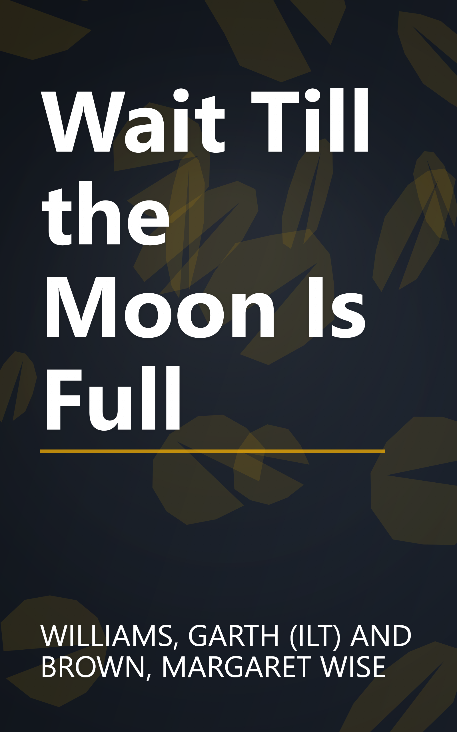 Wait Till the Moon Is Full book cover