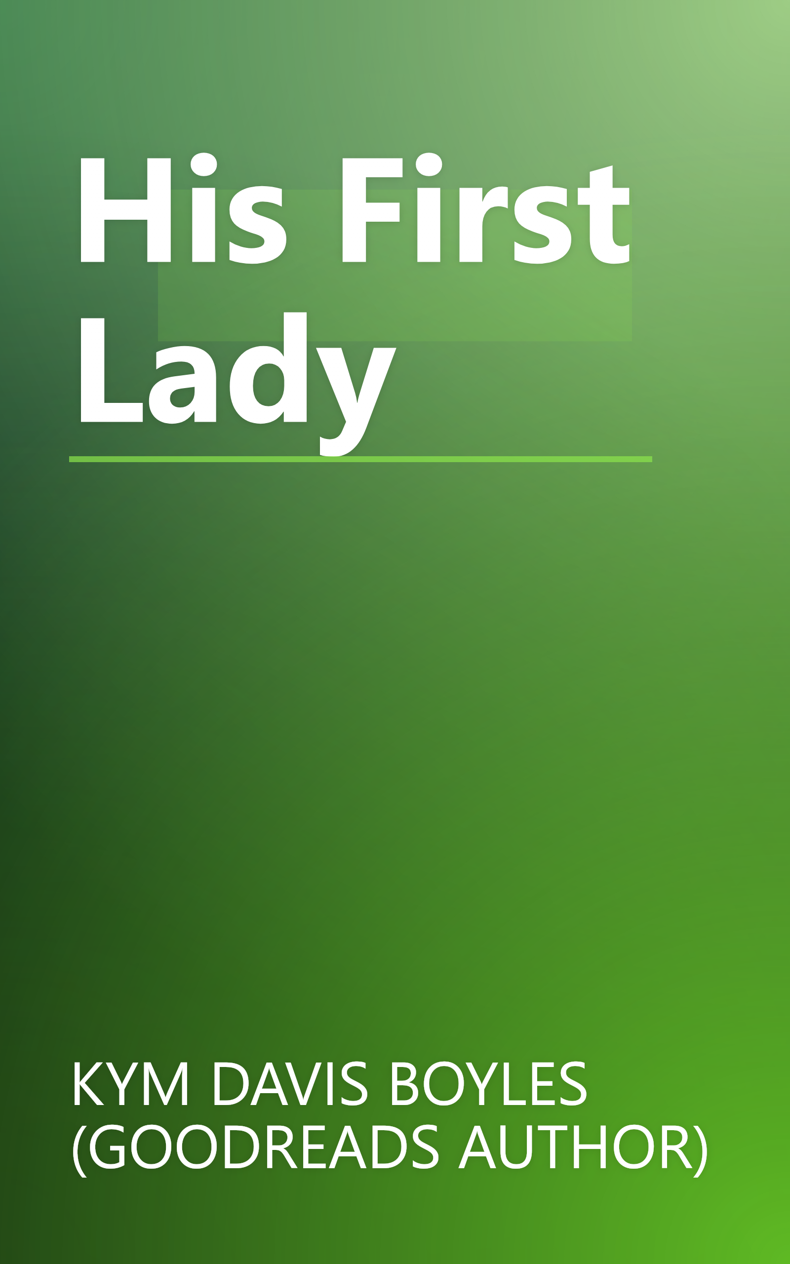 His First Lady book cover