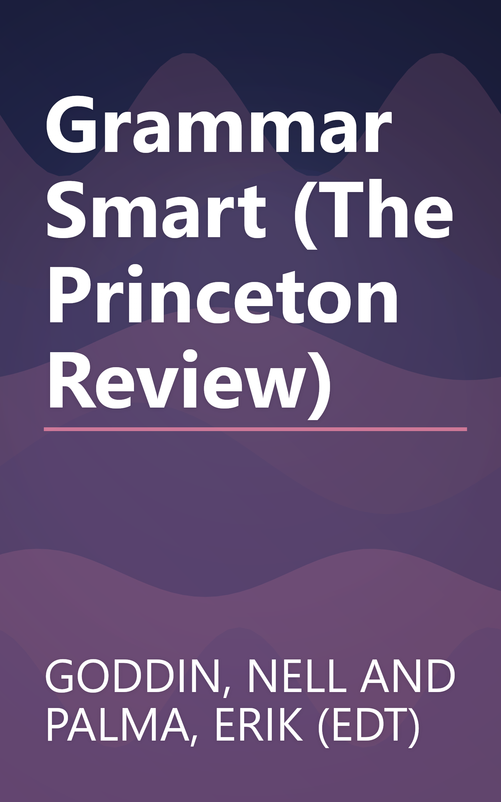 Grammar Smart (The Princeton Review) book cover
