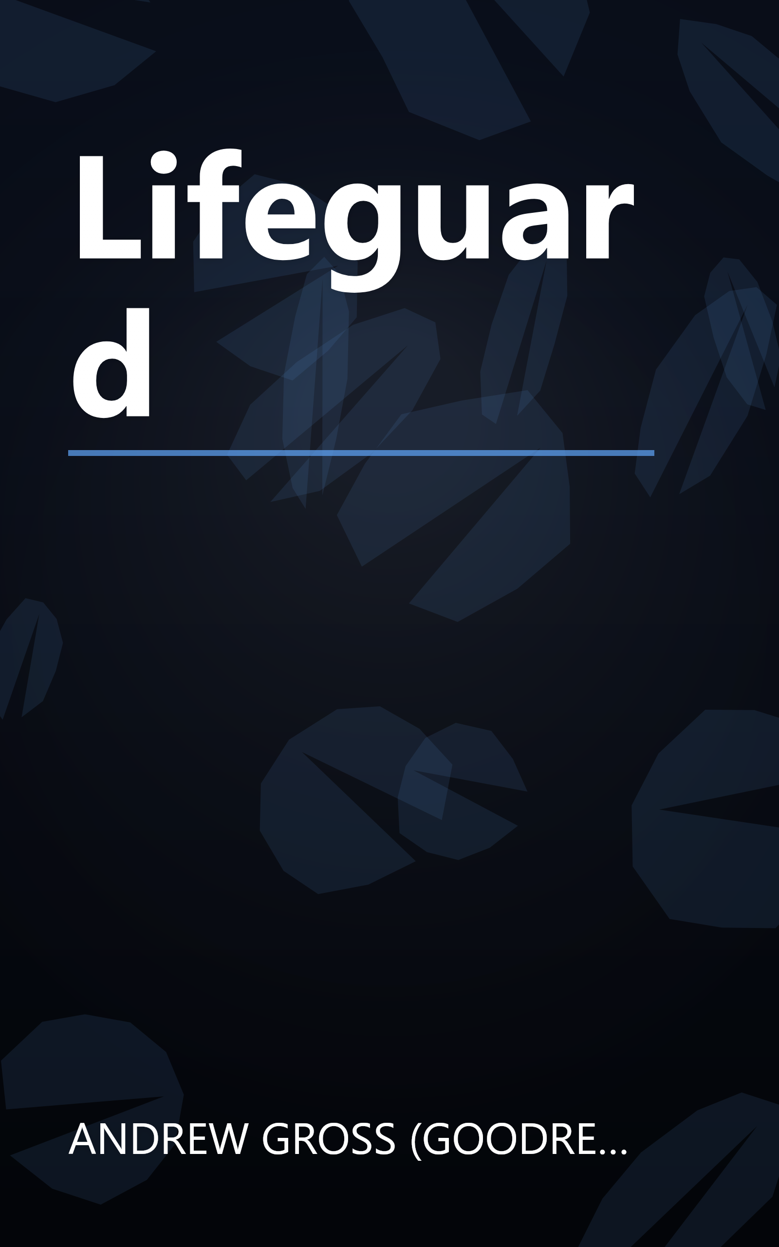 Lifeguard book cover