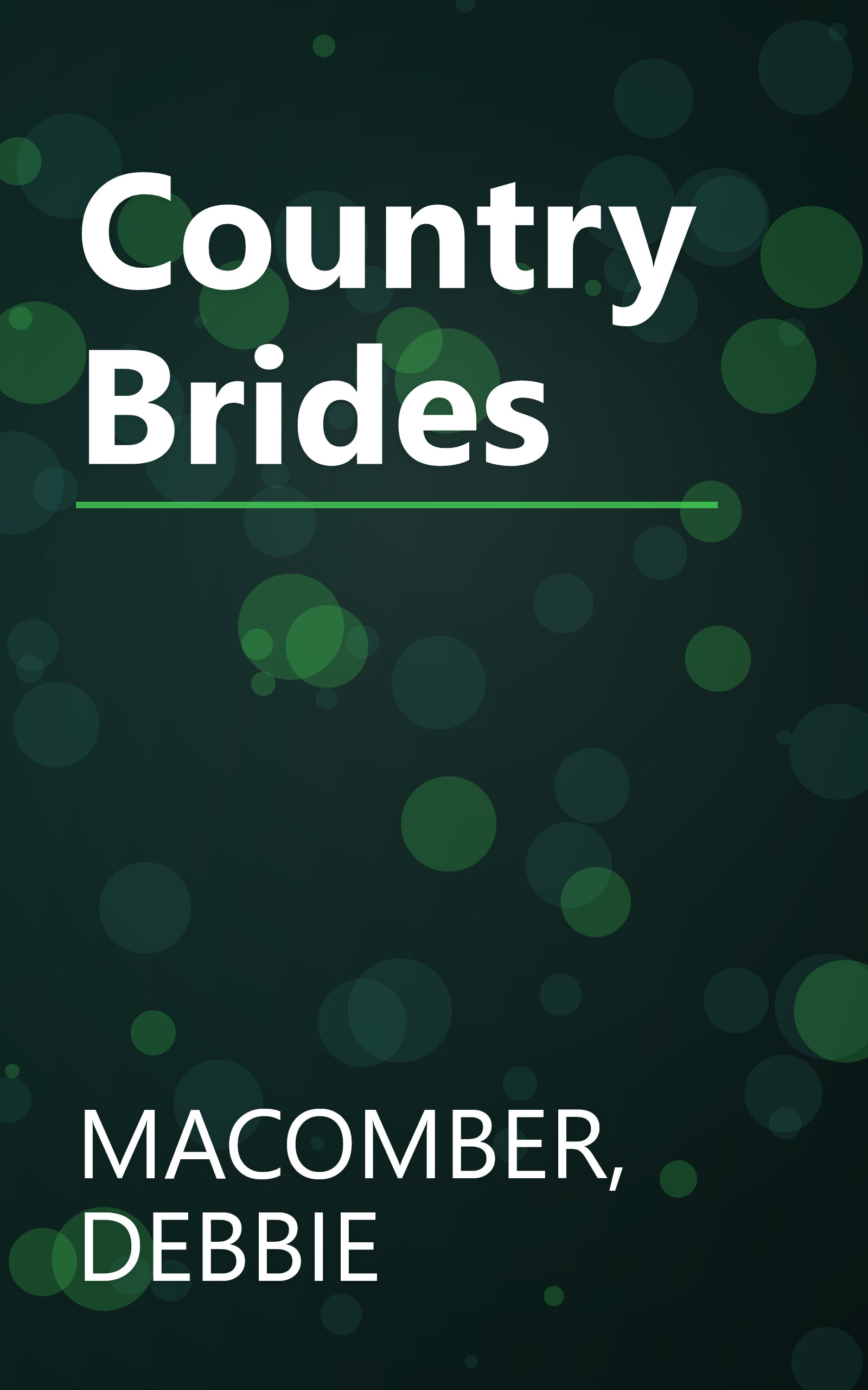 Country Brides book cover