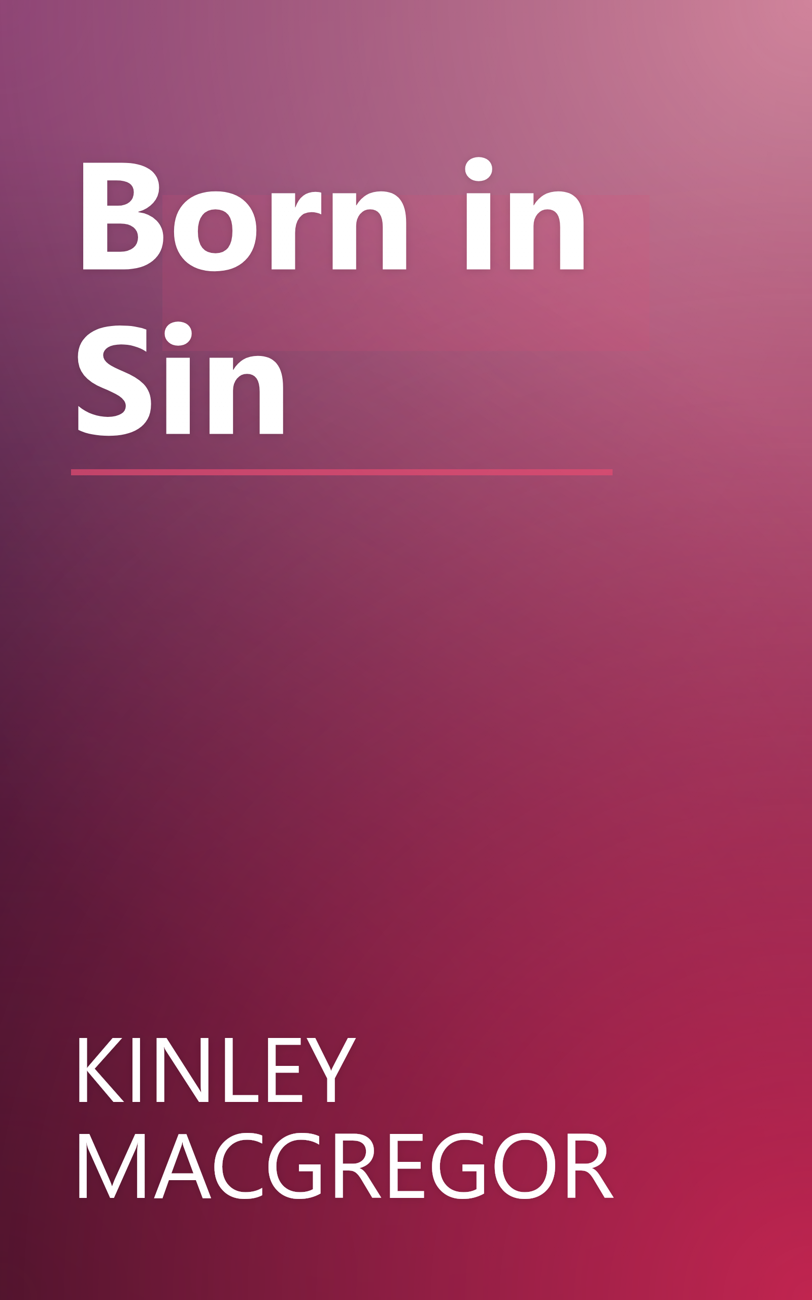 Born in Sin book cover