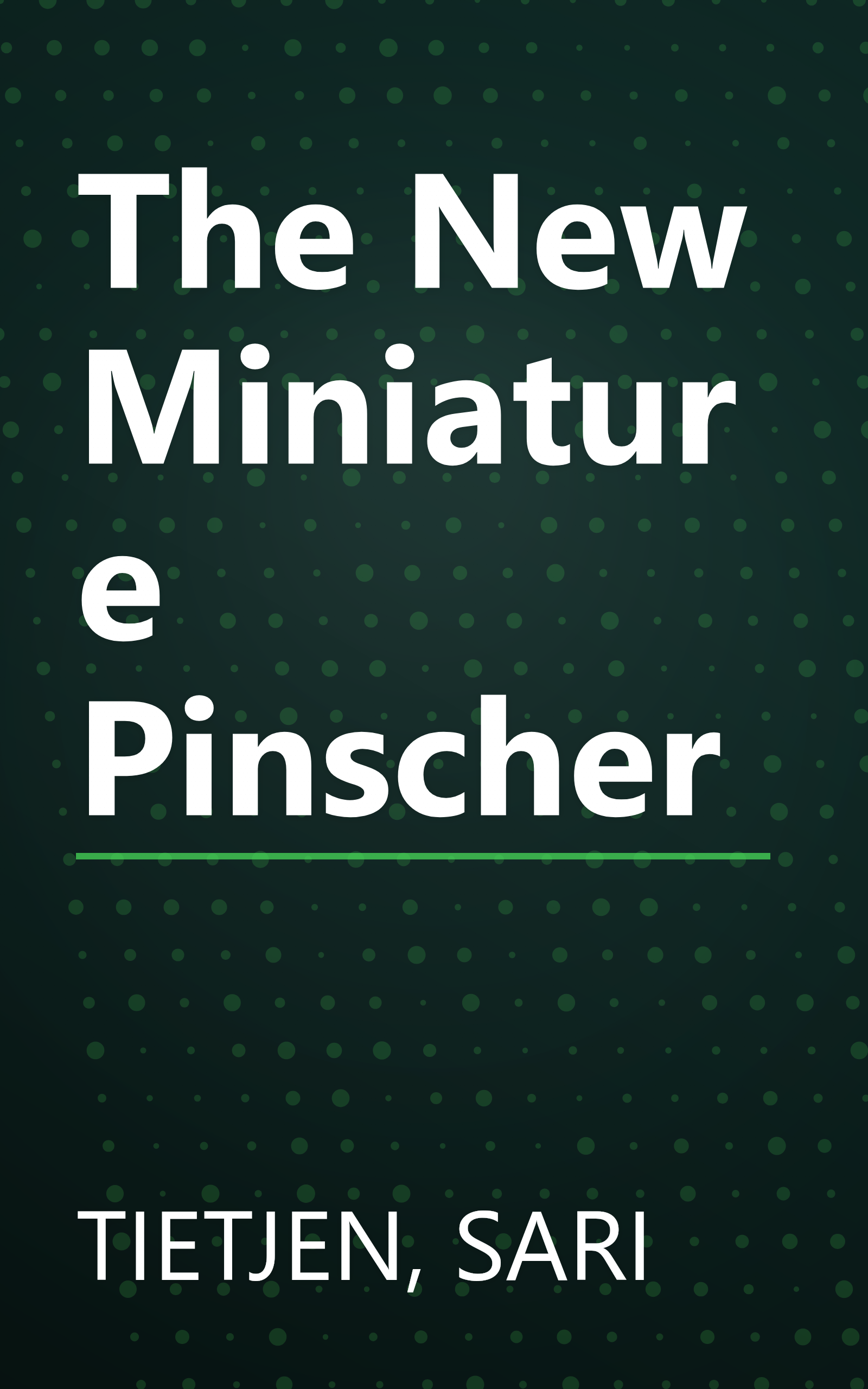 The New Miniature Pinscher book cover