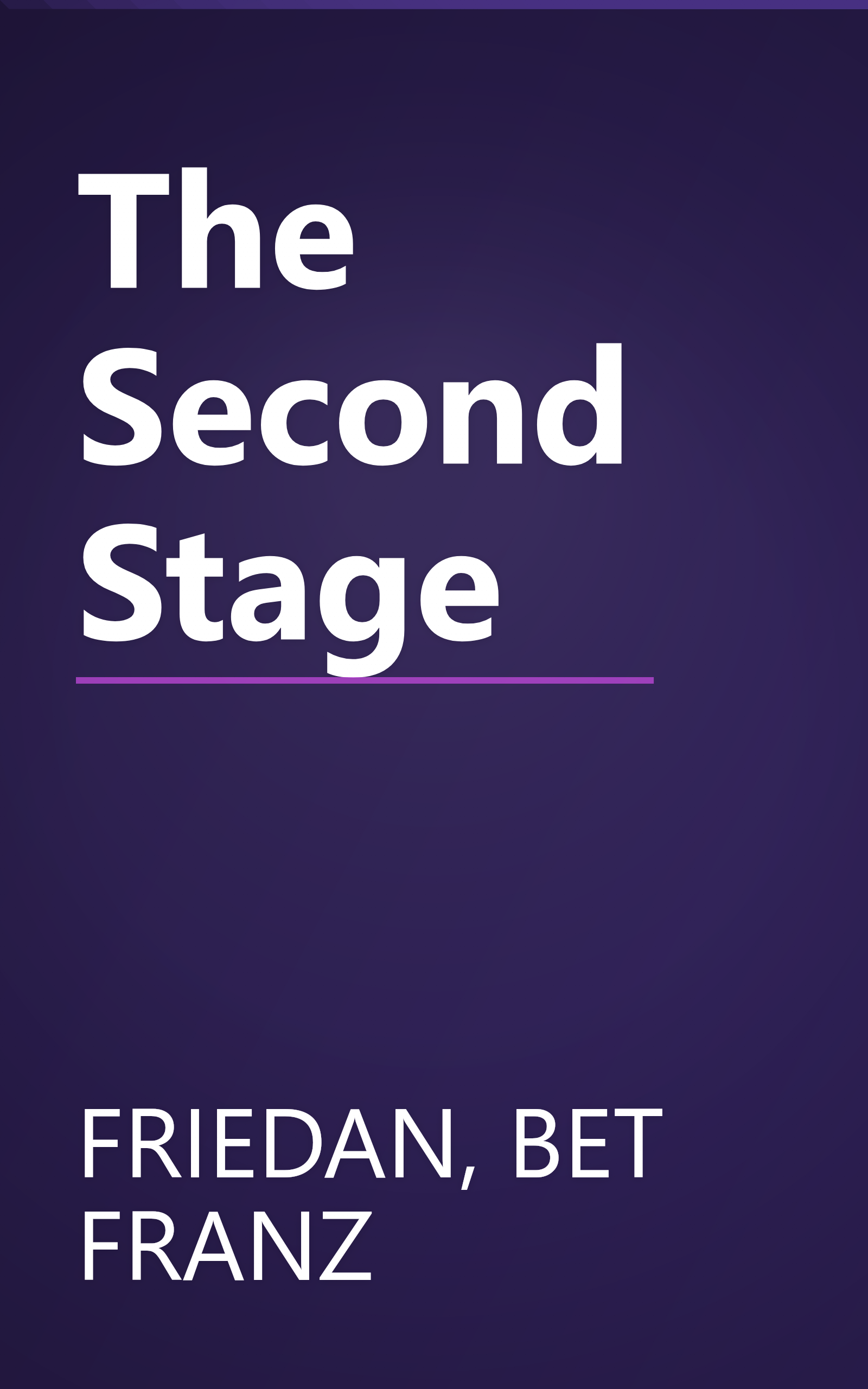 The Second Stage book cover