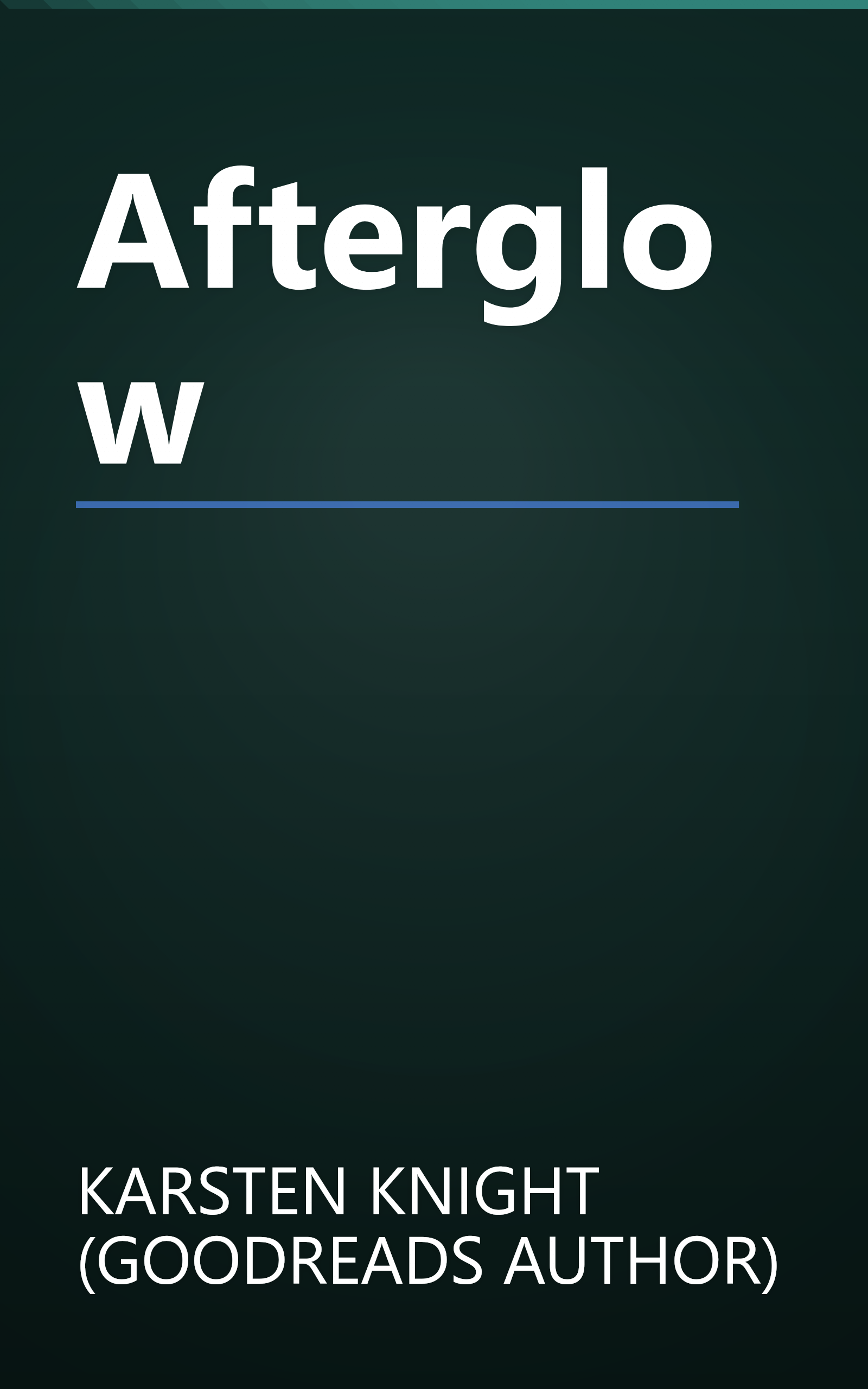 Afterglow book cover