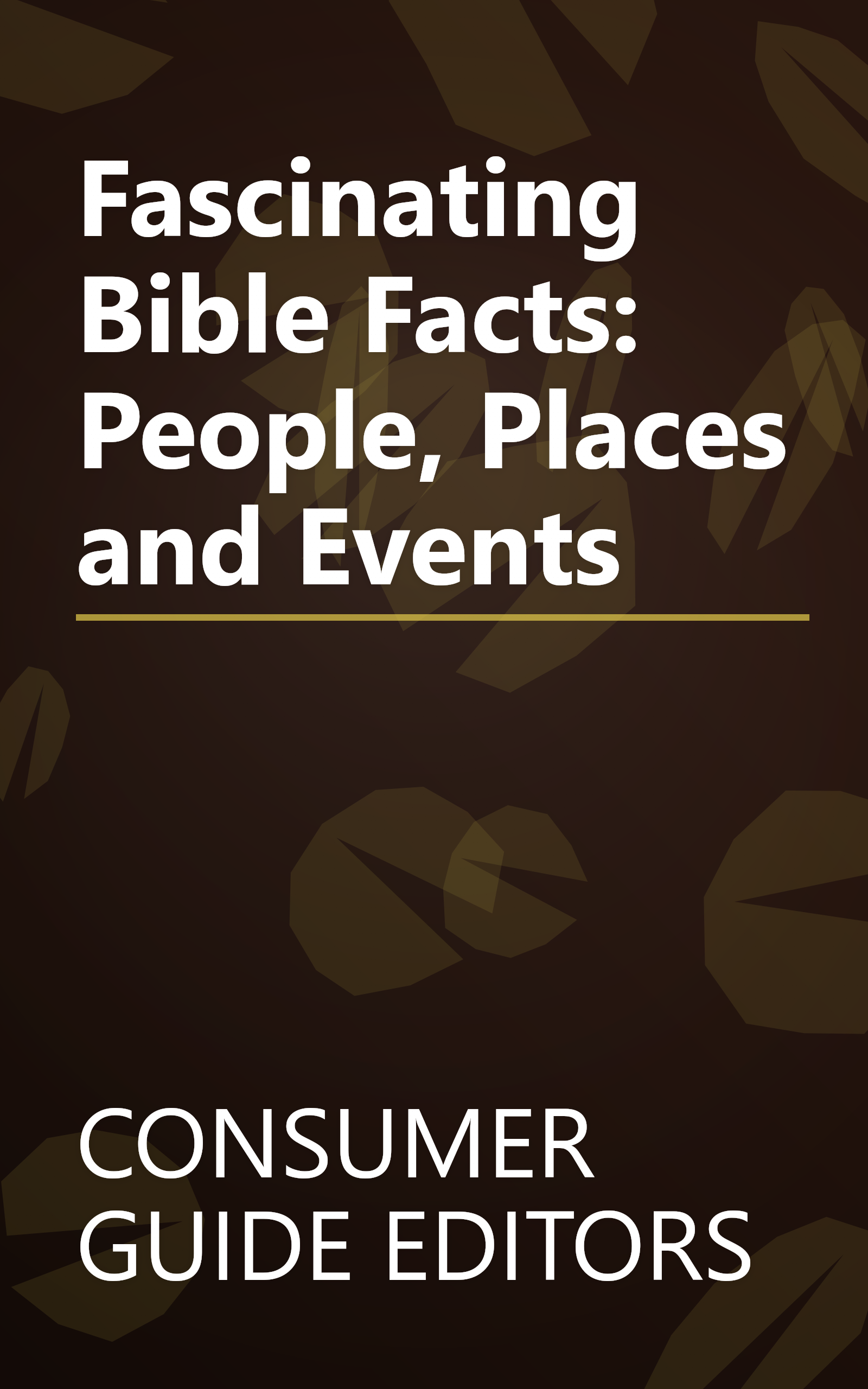 Fascinating Bible Facts: People, Places and Events book cover