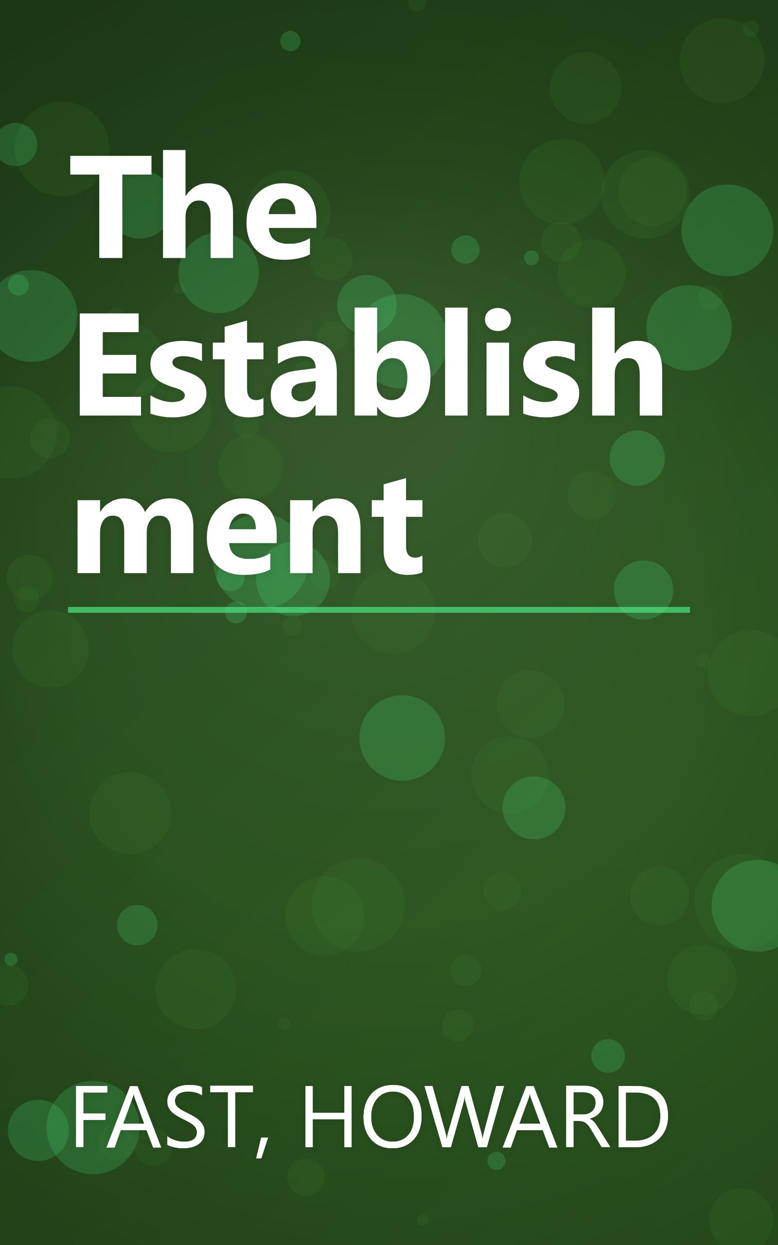 The Establishment book cover