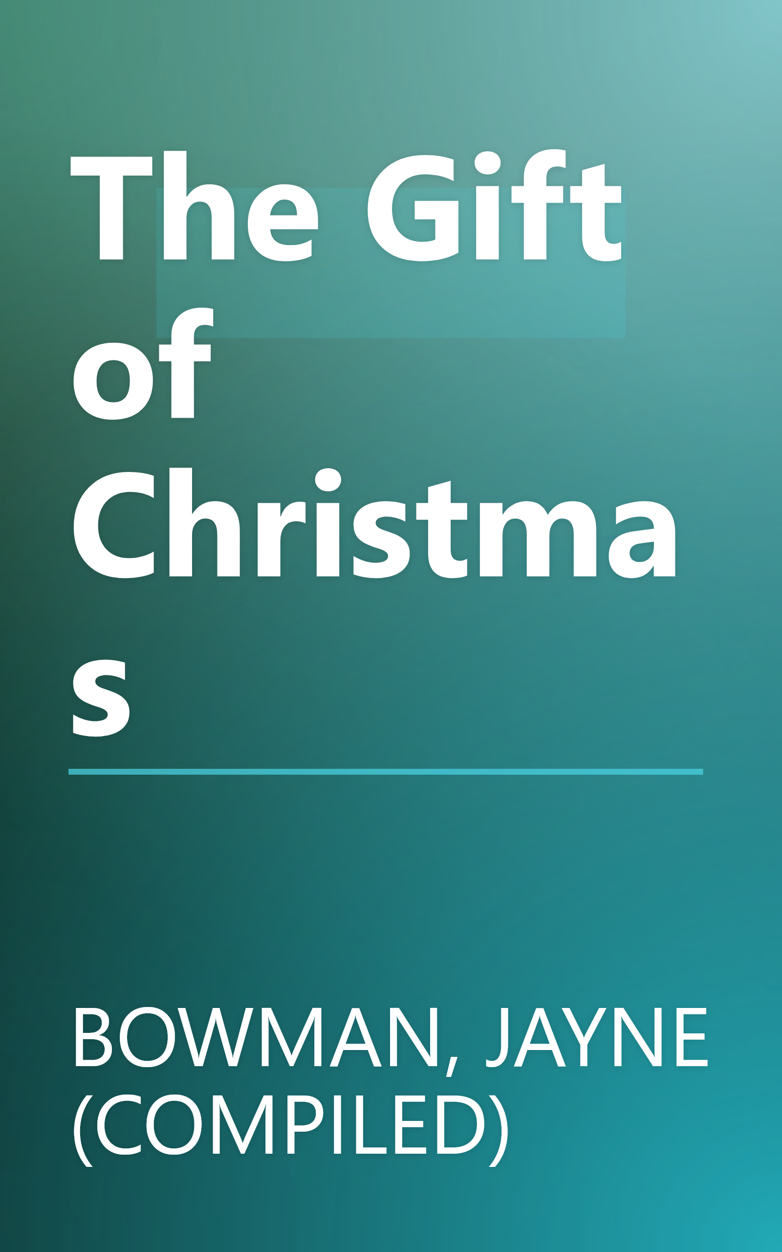 The Gift of Christmas book cover