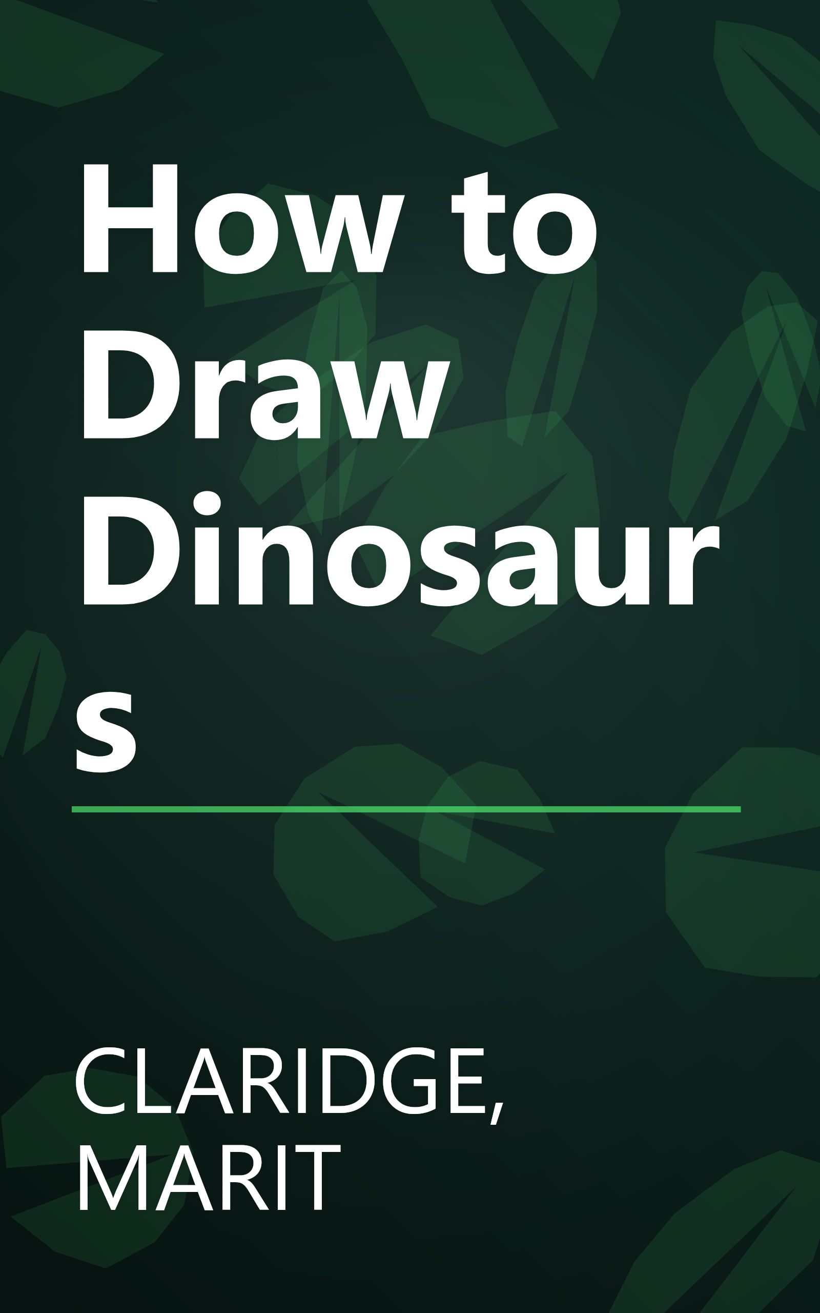 How to Draw Dinosaurs book cover