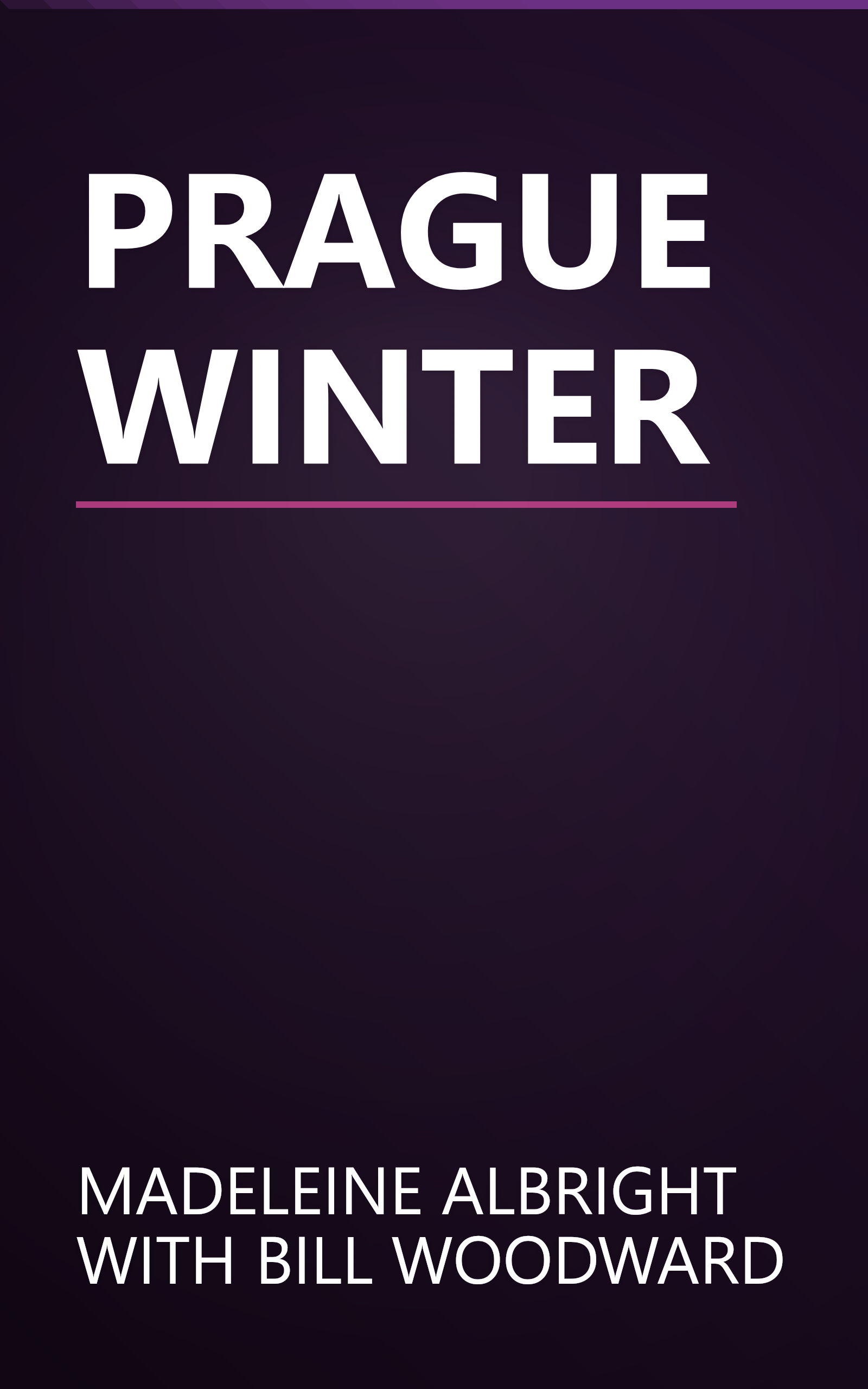 PRAGUE WINTER book cover