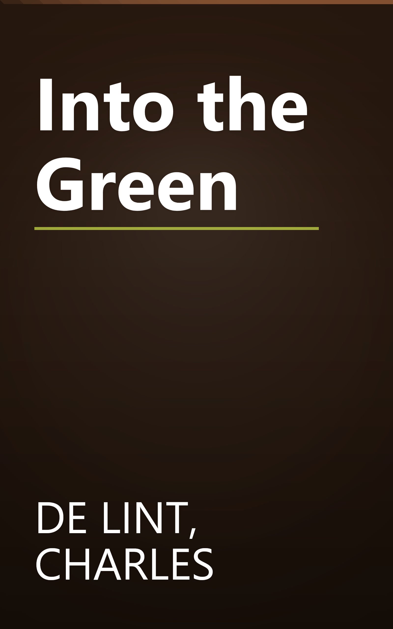 Into the Green book cover