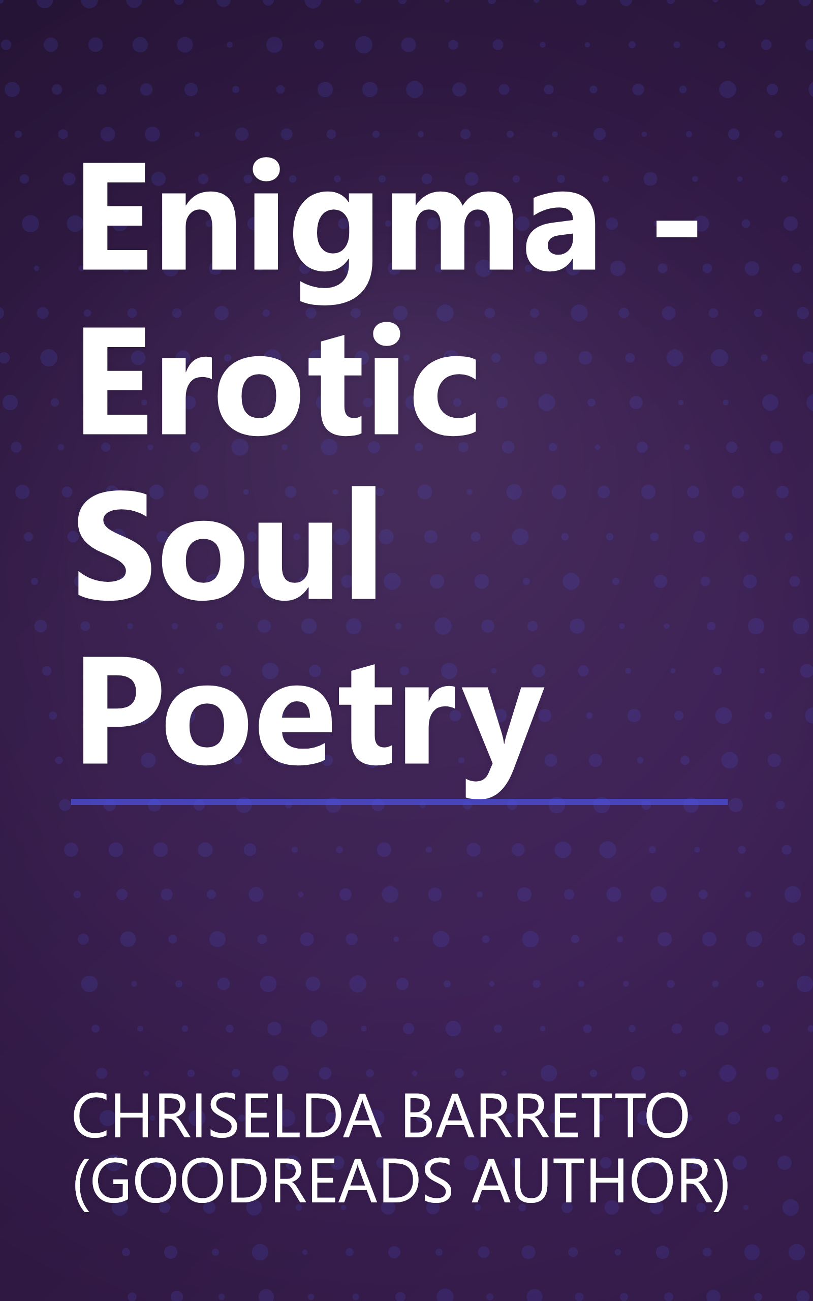 Enigma - Erotic Soul Poetry book cover