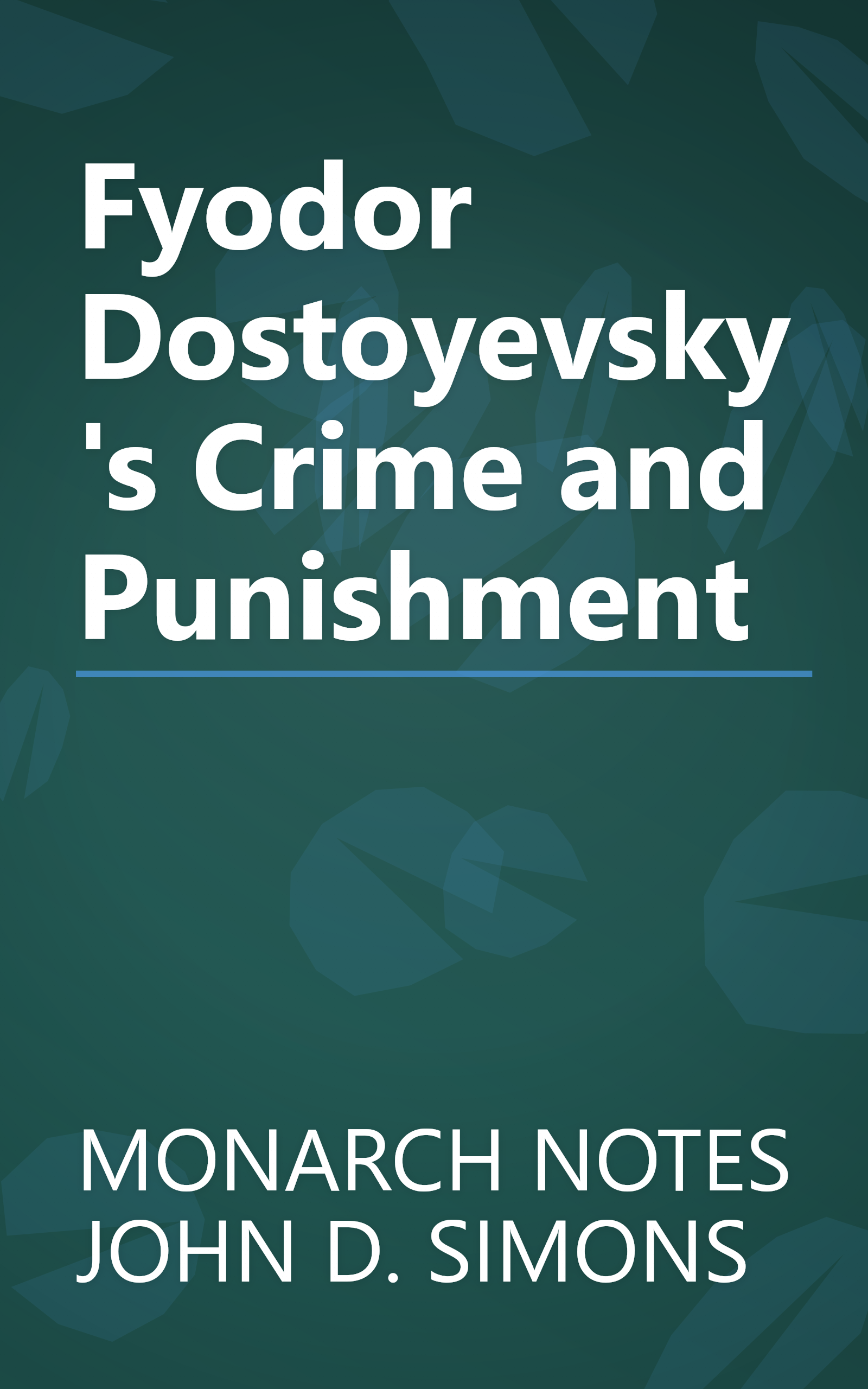 Fyodor Dostoyevsky's Crime and Punishment book cover