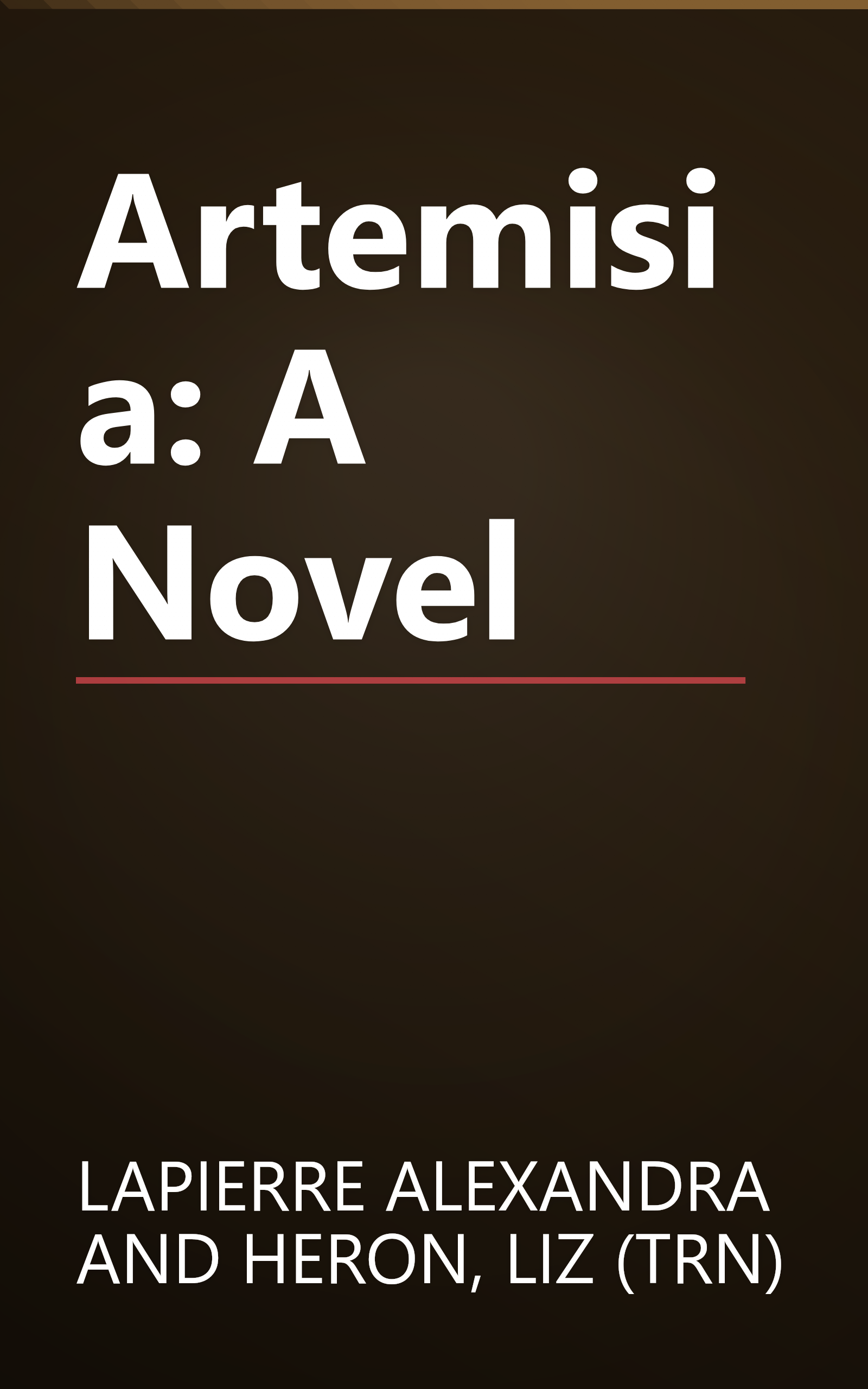 Artemisia: A Novel book cover