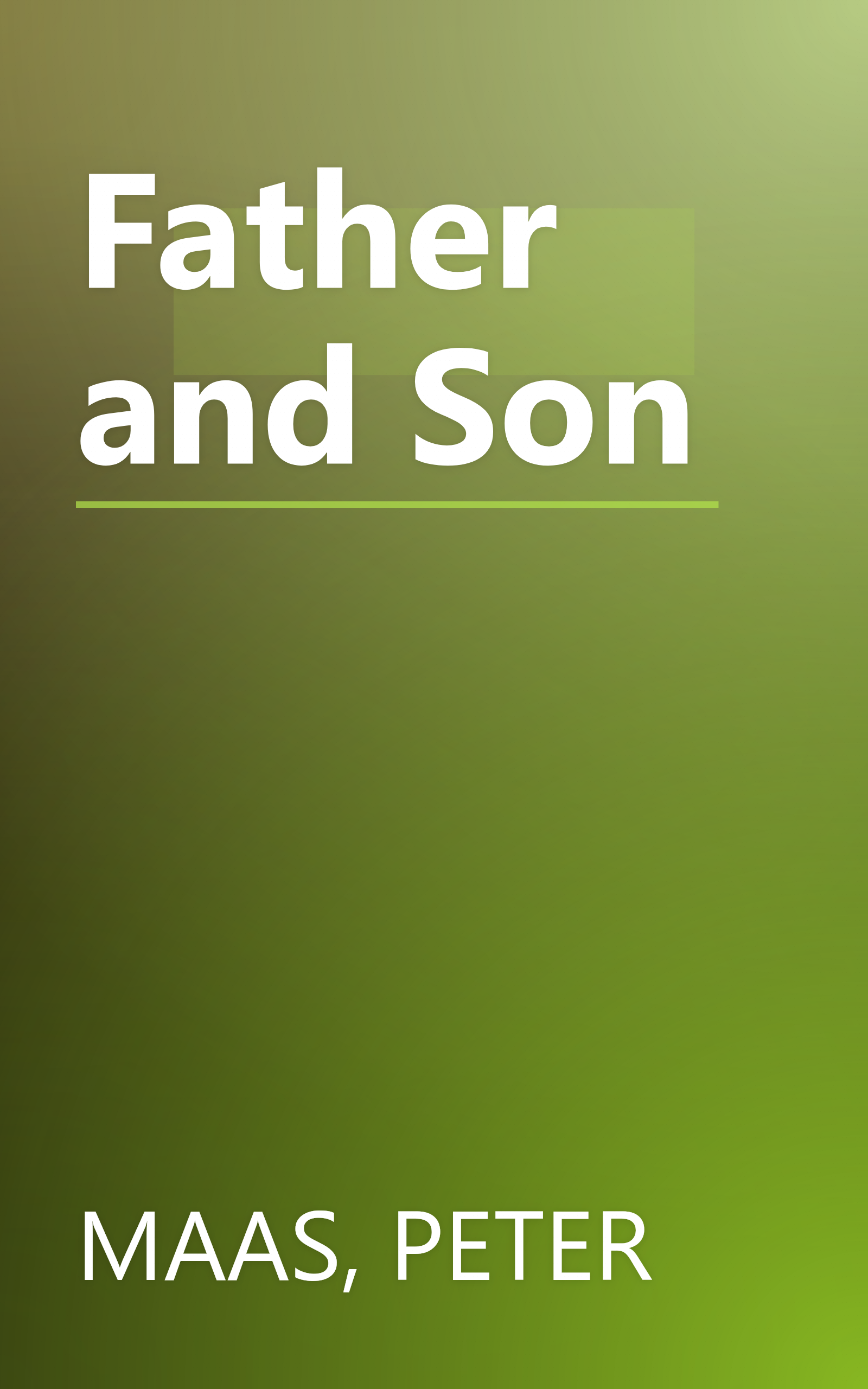 Father and Son book cover