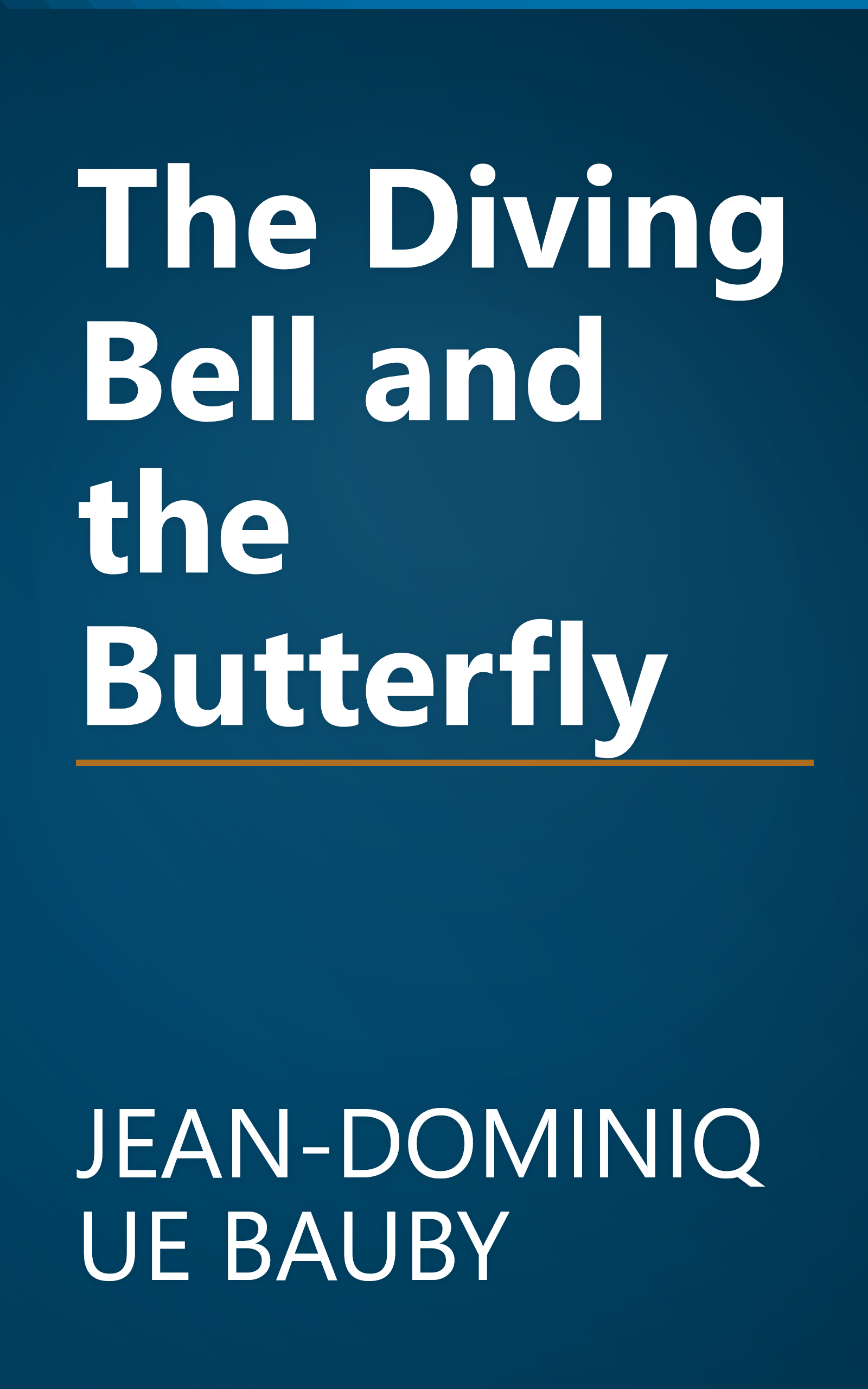 The Diving Bell and the Butterfly book cover