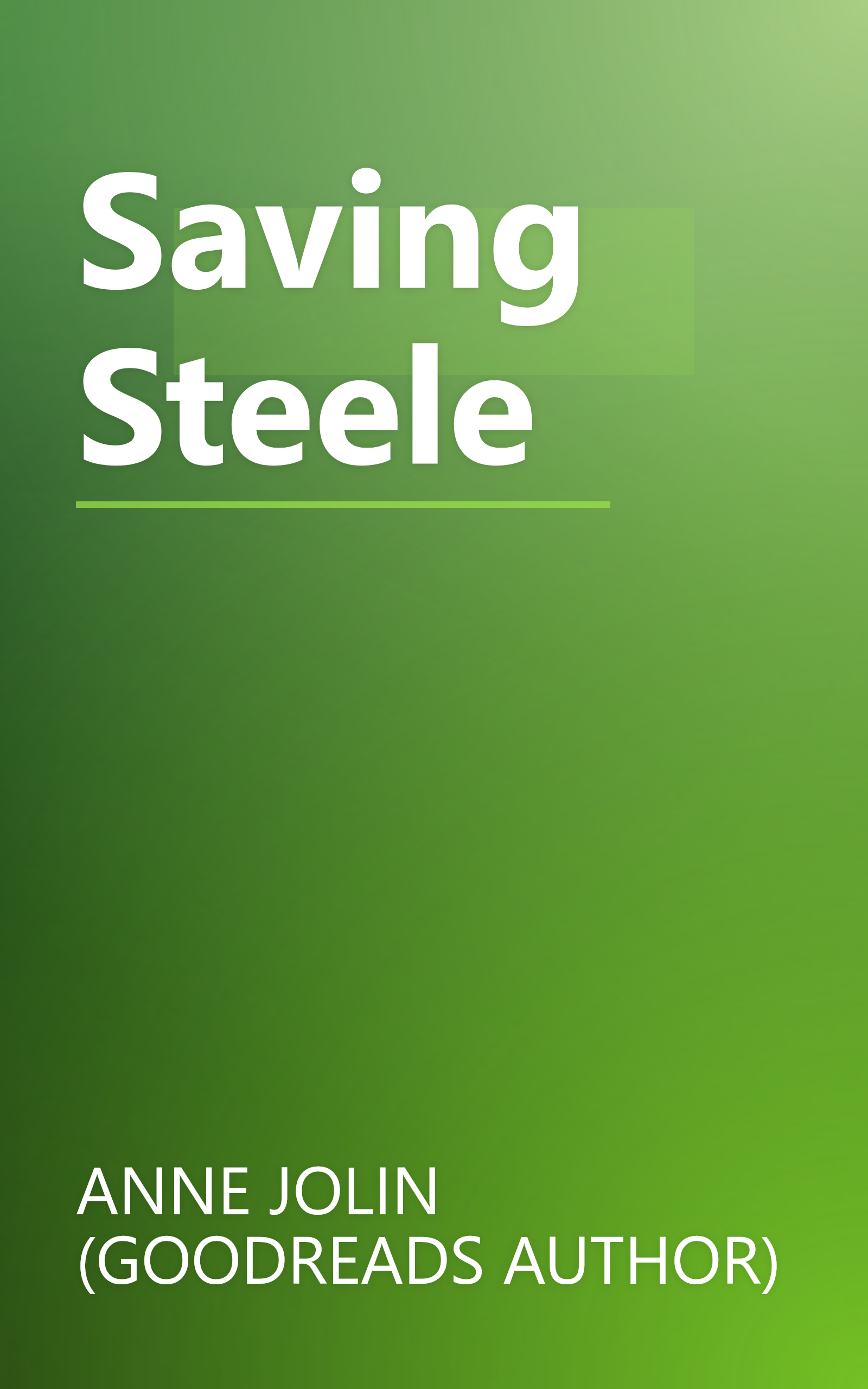 Saving Steele book cover