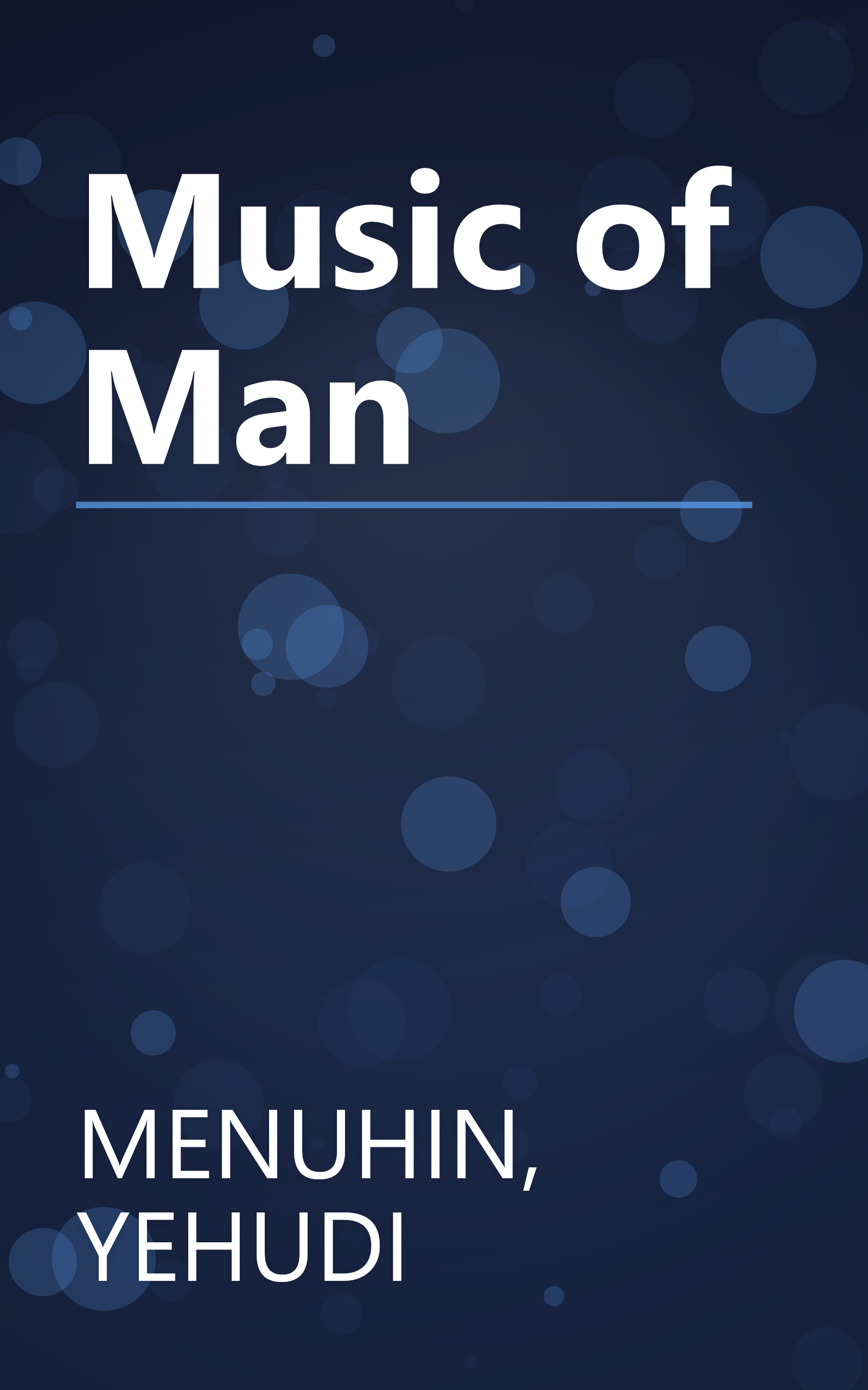 Music of Man book cover