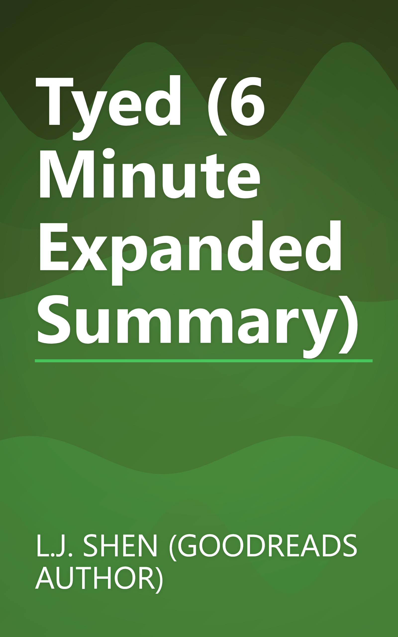Tyed (6 Minute   Expanded Summary) book cover