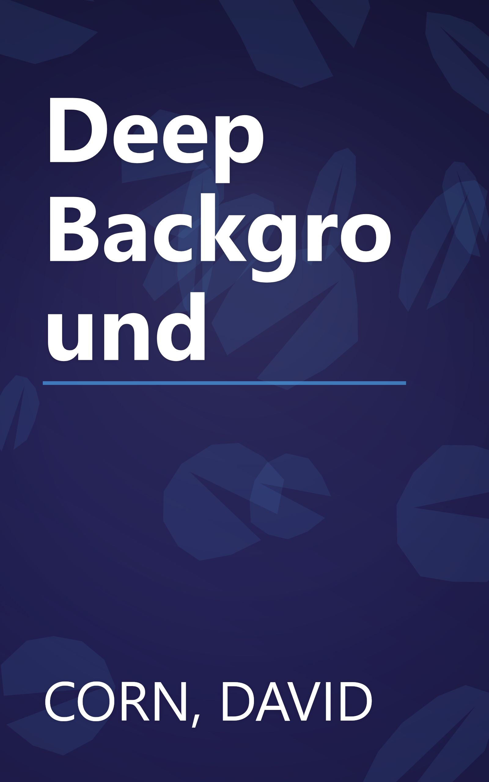 Deep Background book cover