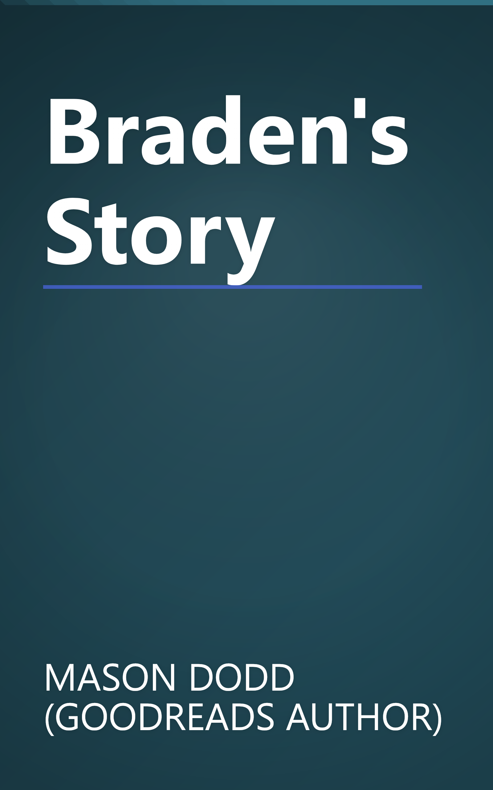 Braden's Story book cover