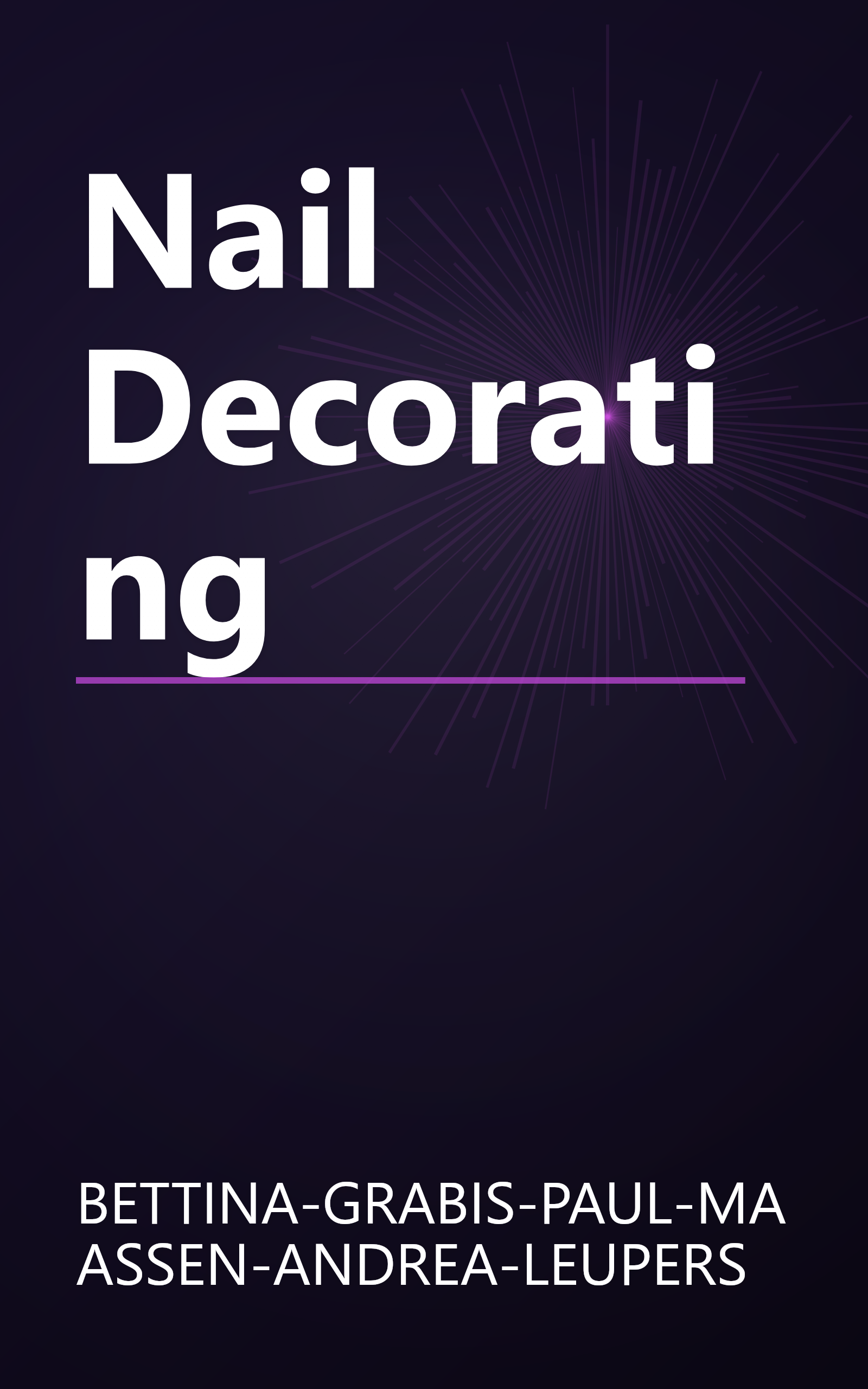 Nail Decorating book cover