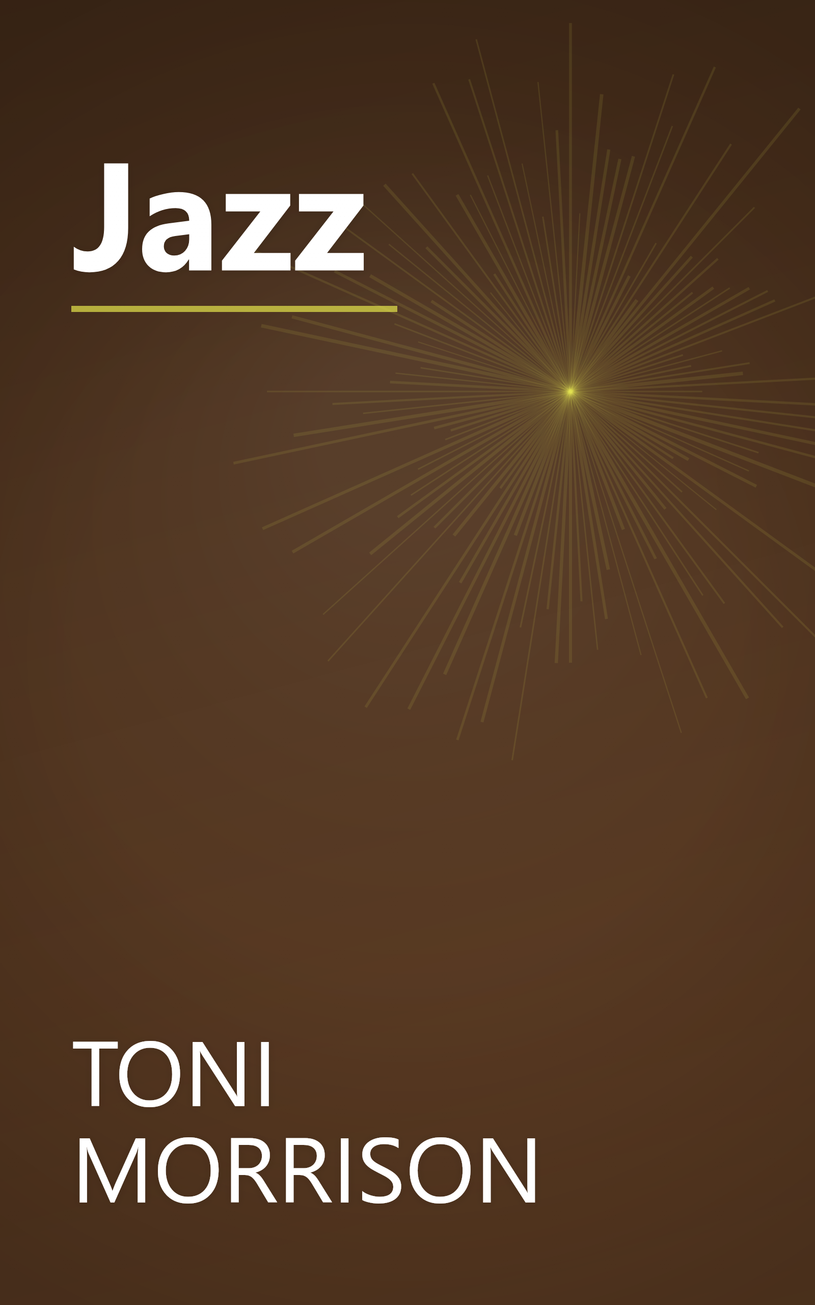 Jazz book cover