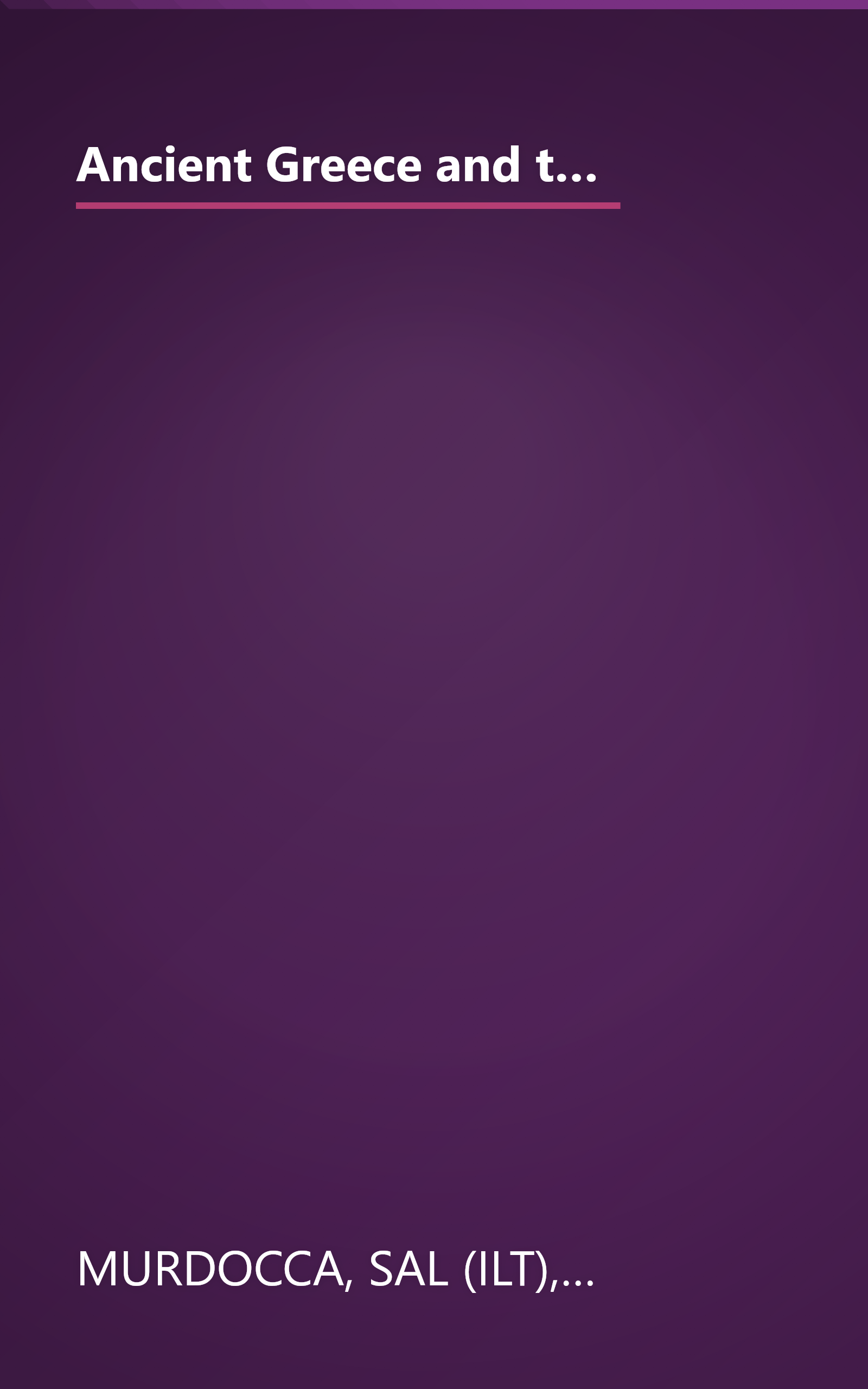 Ancient Greece and the Olympics: A Nonfiction Companion to Magic Tree House (Magic Tree House Fact Tracker) book cover