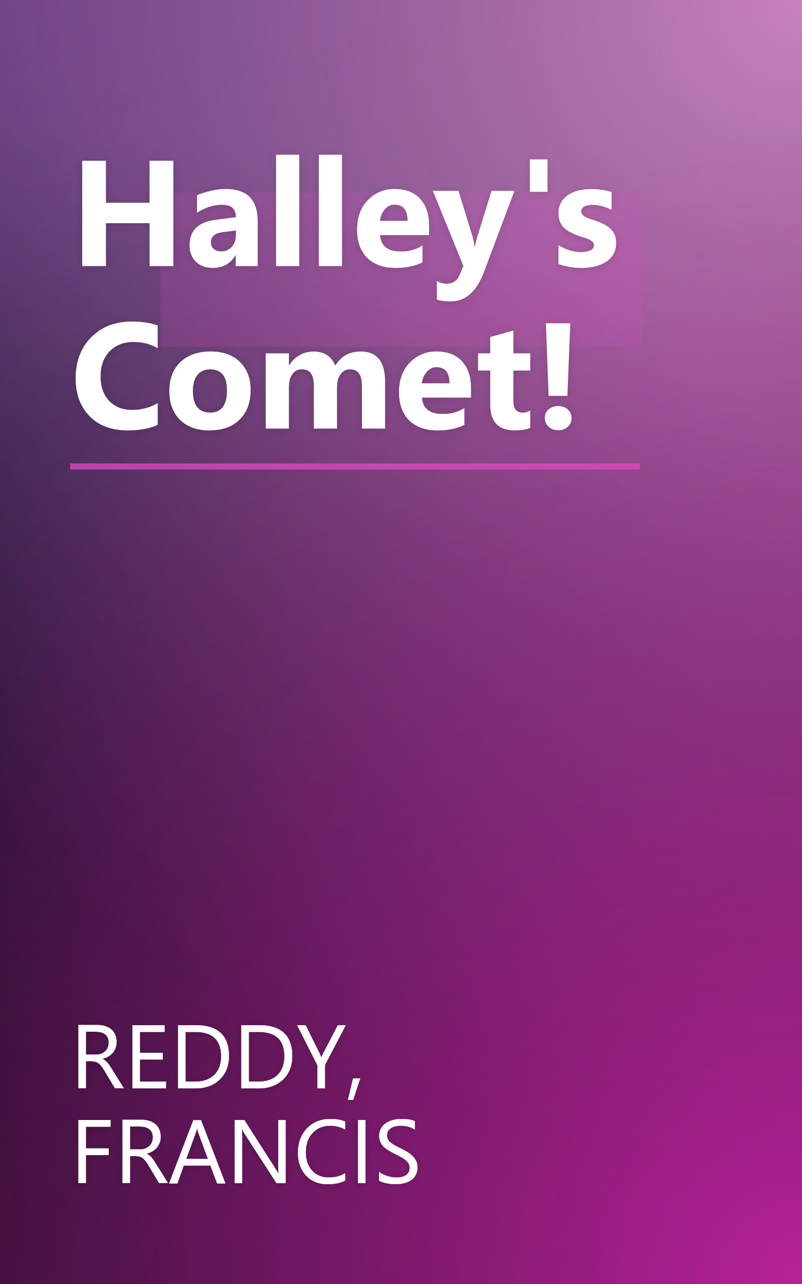 Halley's Comet! book cover