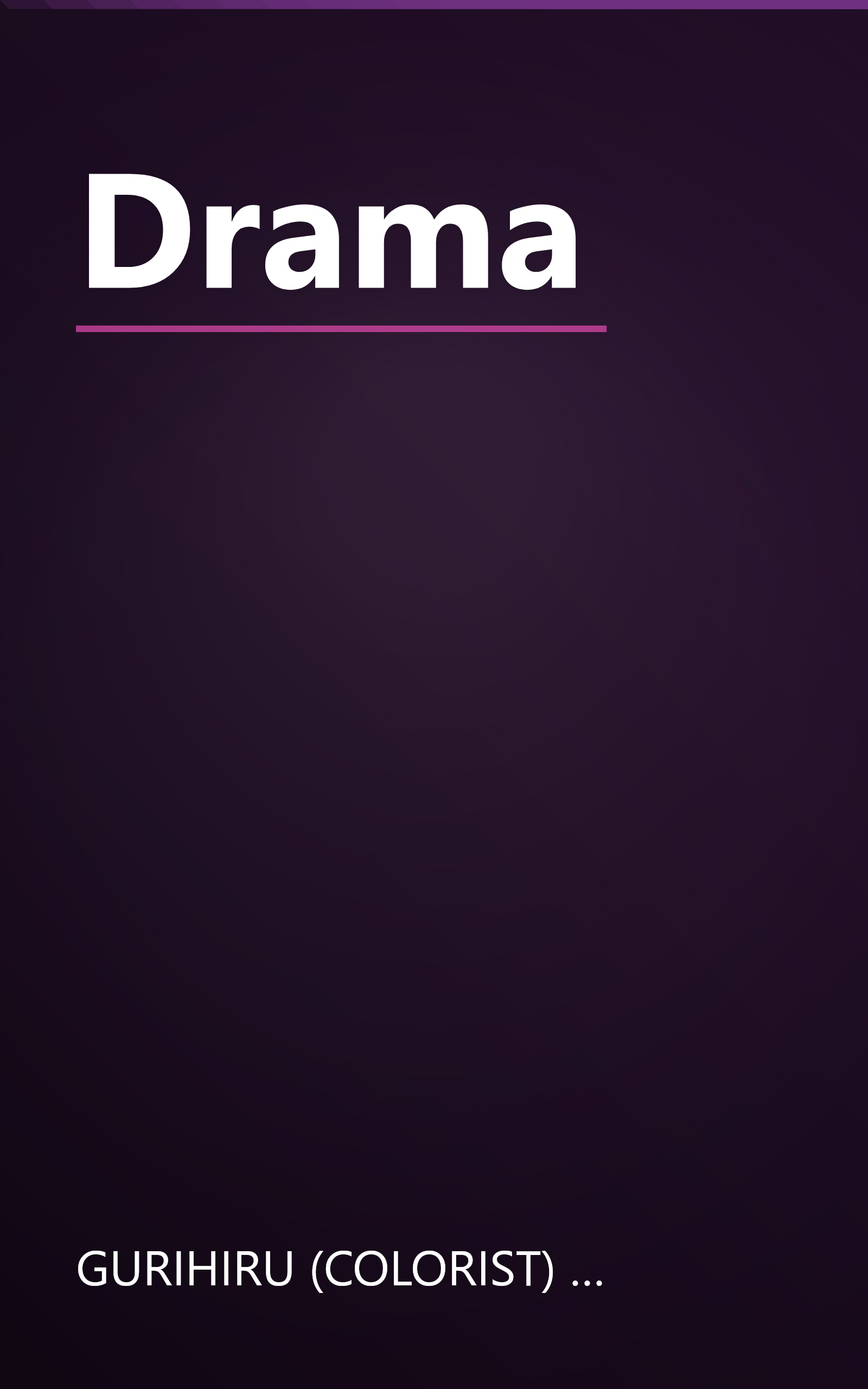 Drama book cover