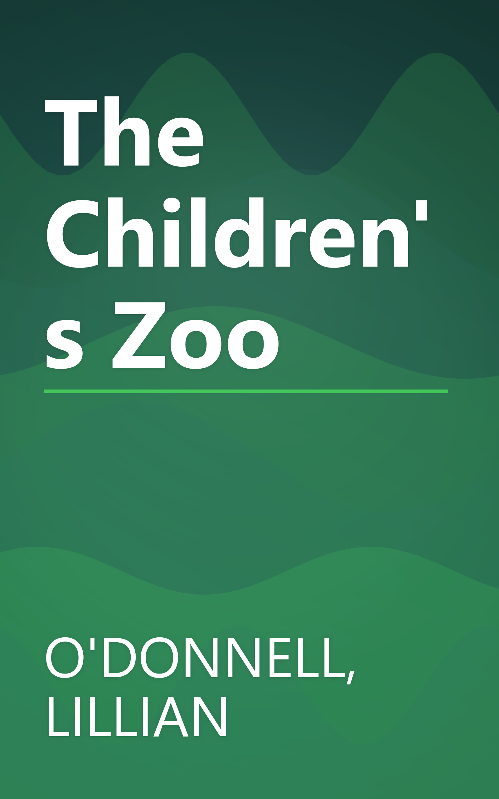 The Children's Zoo book cover