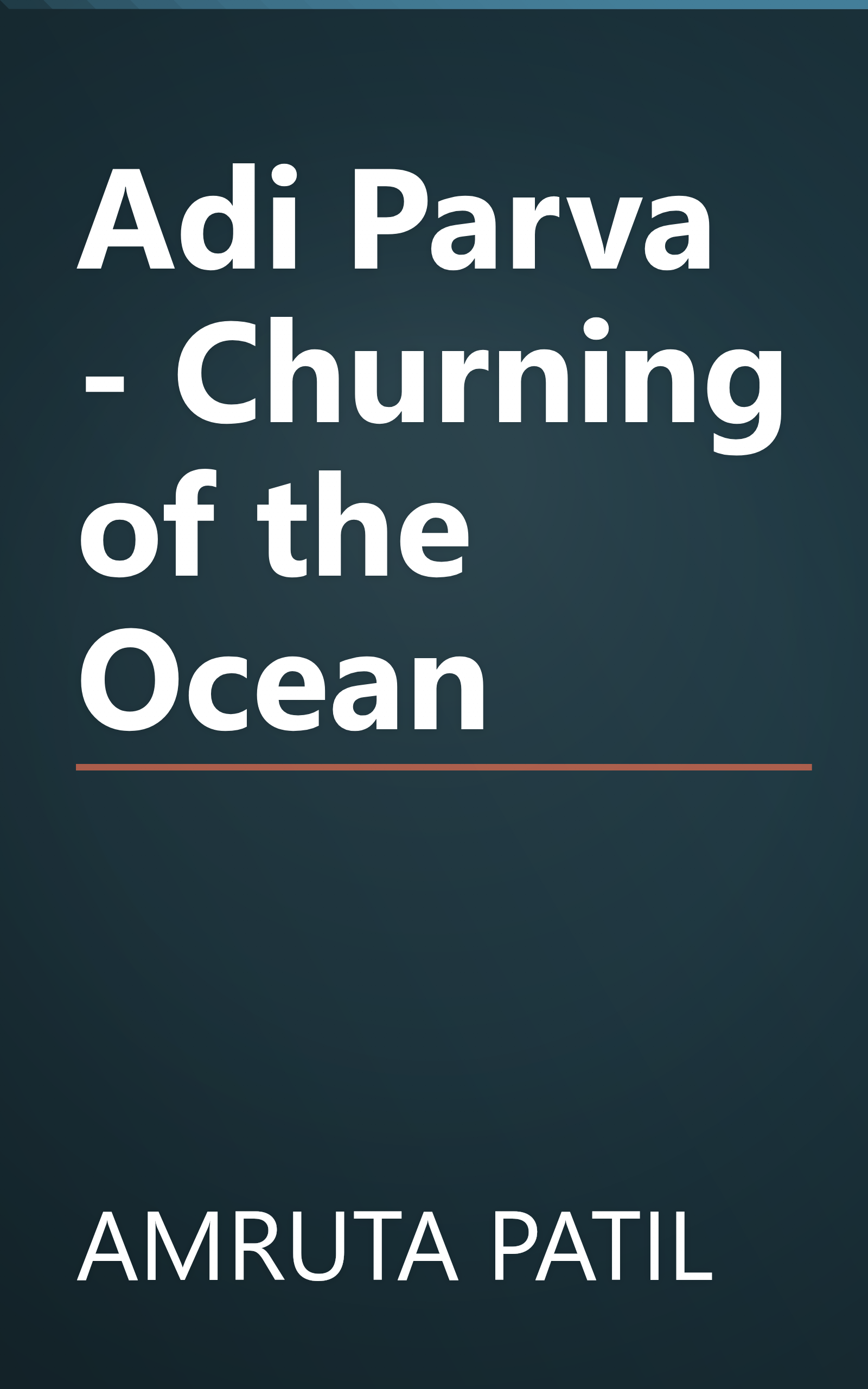Adi Parva - Churning of the Ocean book cover