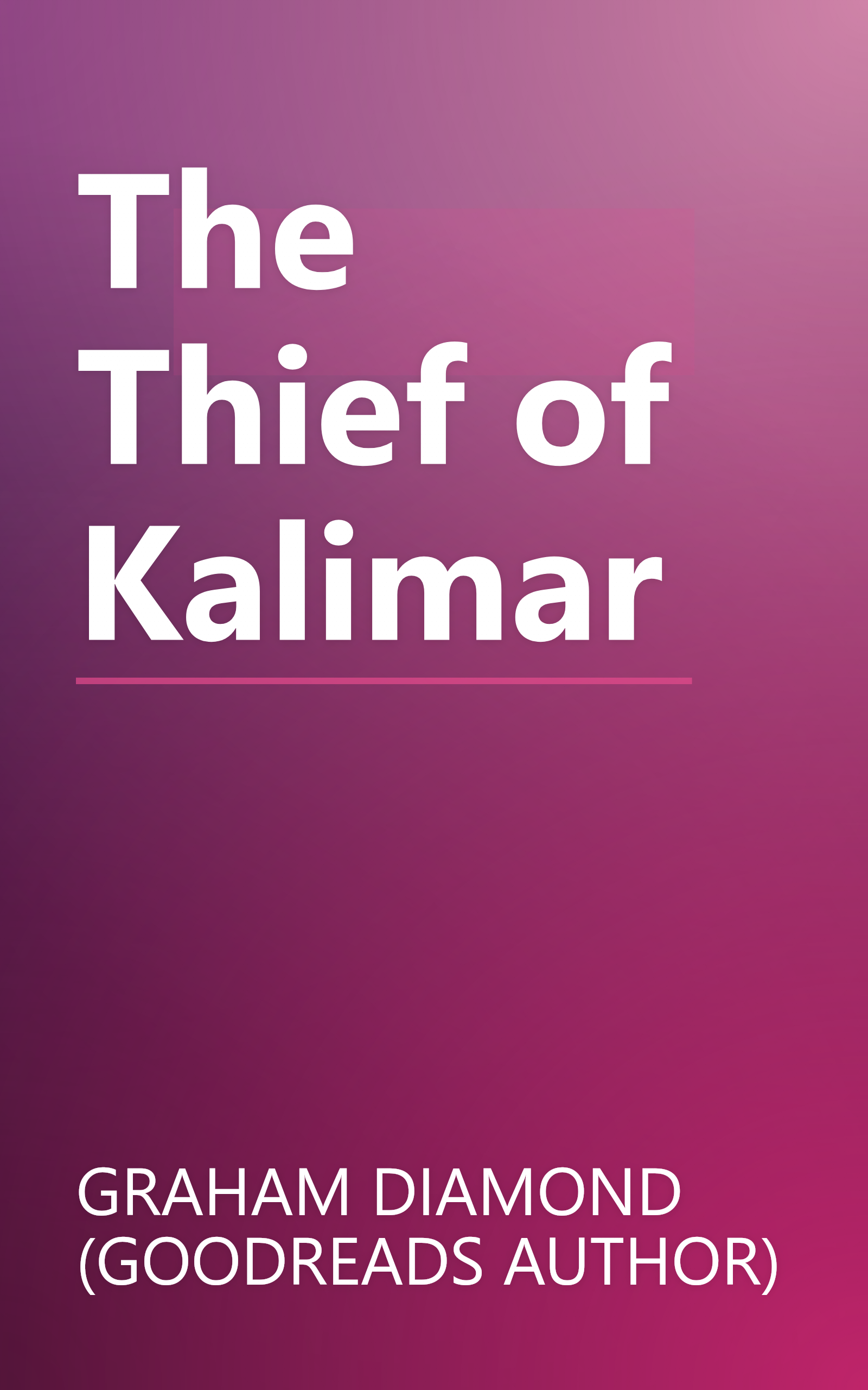 The Thief of Kalimar book cover
