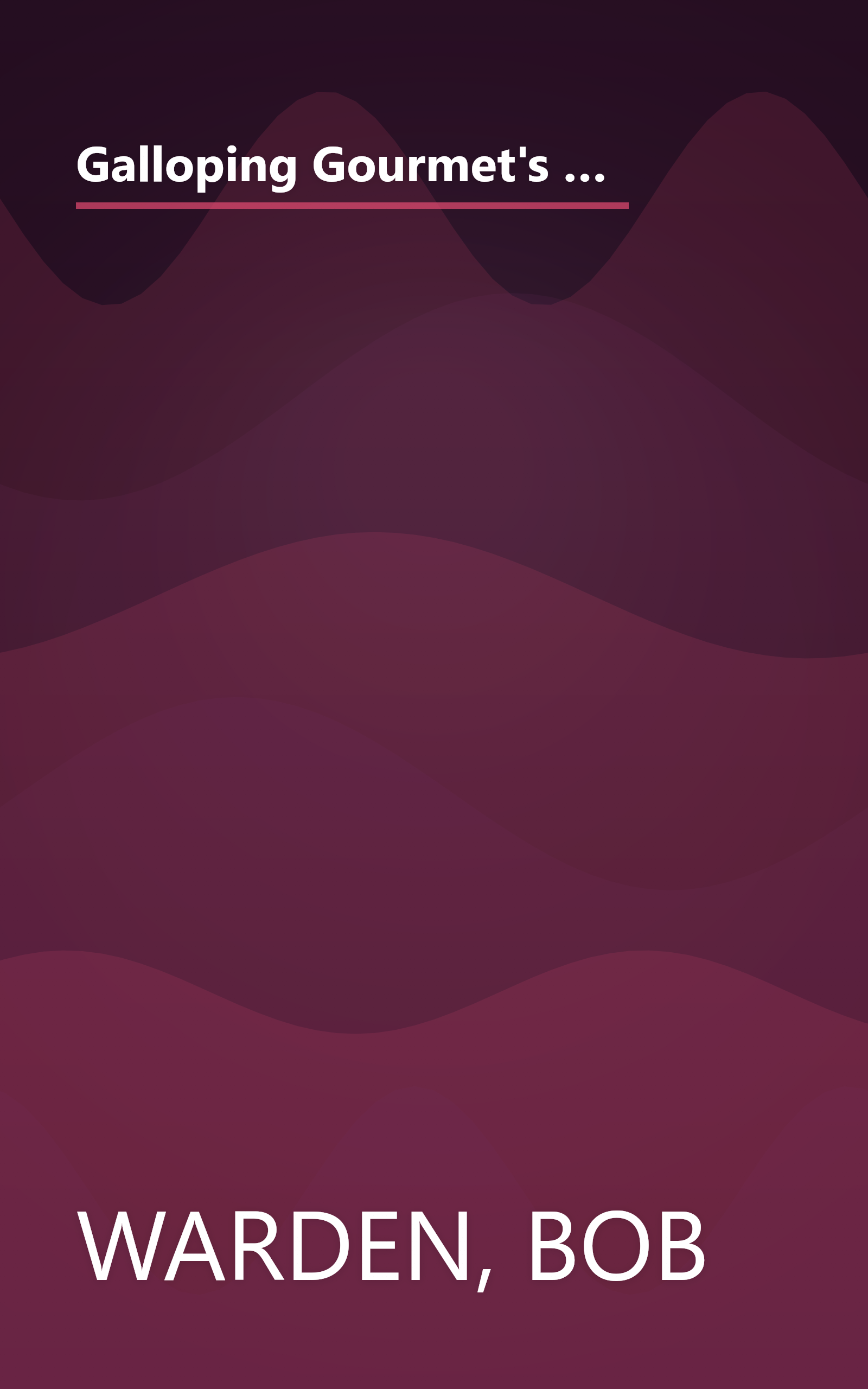 Galloping Gourmet's new way to cook book: With the kitchen appliance that's sweeping the nation : the cookbook for countertop convection ovens book cover